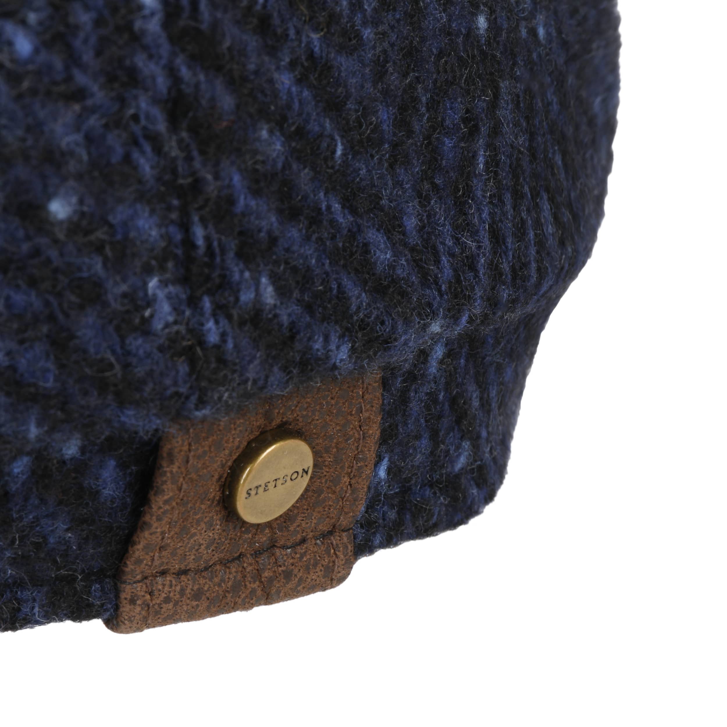 Hatteras Wool Colour Neps Flat Cap by Stetson --> Shop Hats, Beanies ...