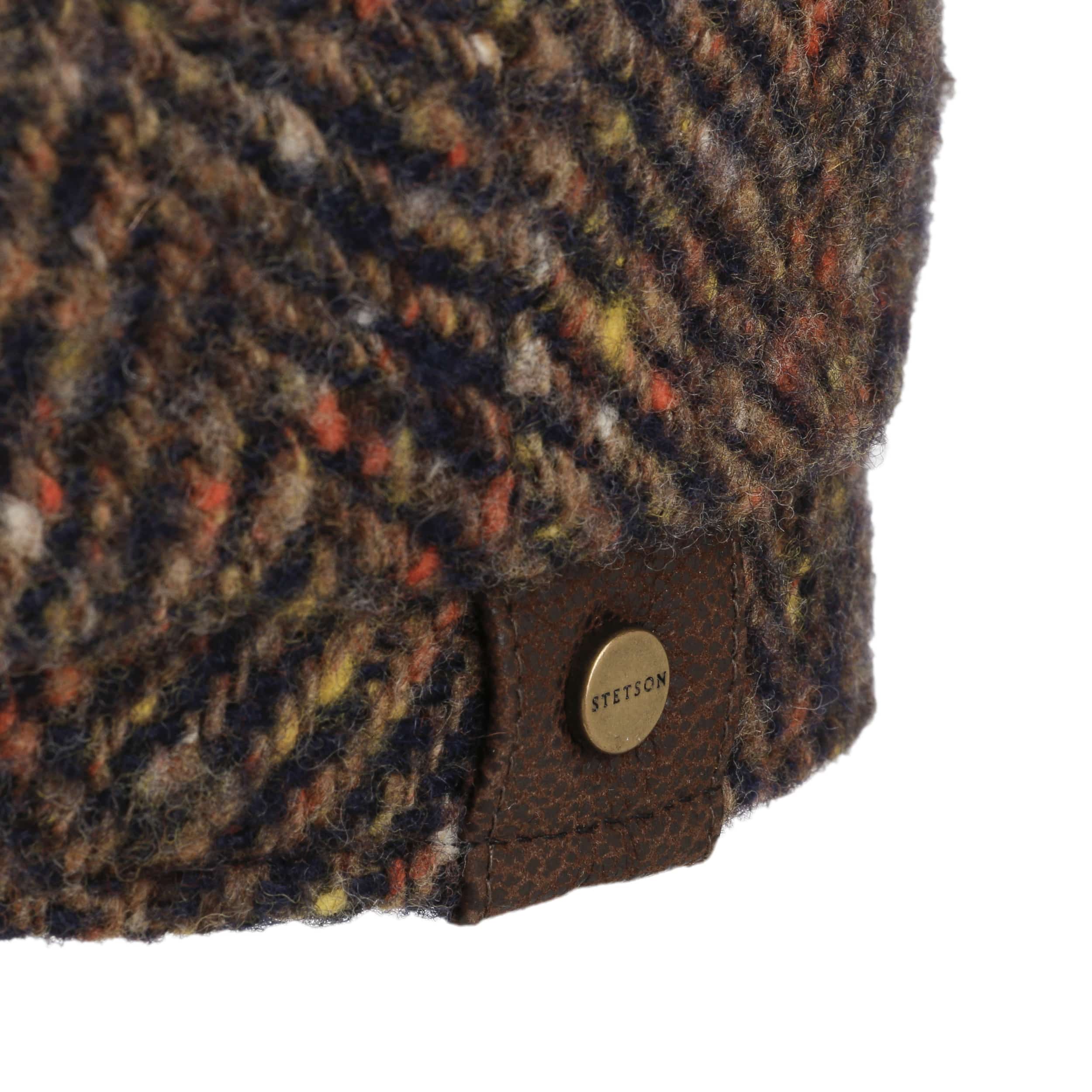 Hatteras Wool Colour Neps Flat Cap by Stetson --> Shop Hats, Beanies ...