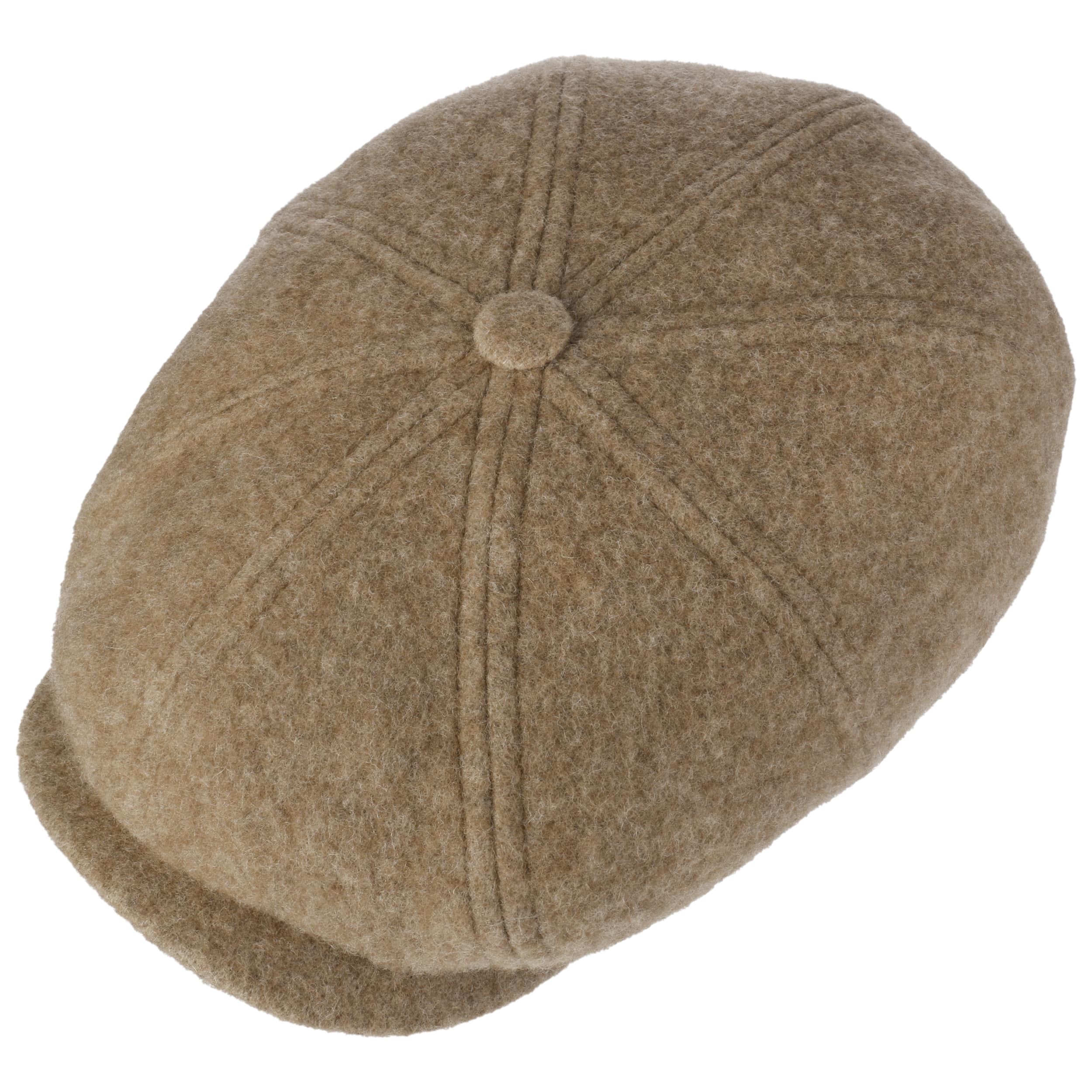 Hatteras Wool Doubleface Flat Cap by Stetson - 103,95