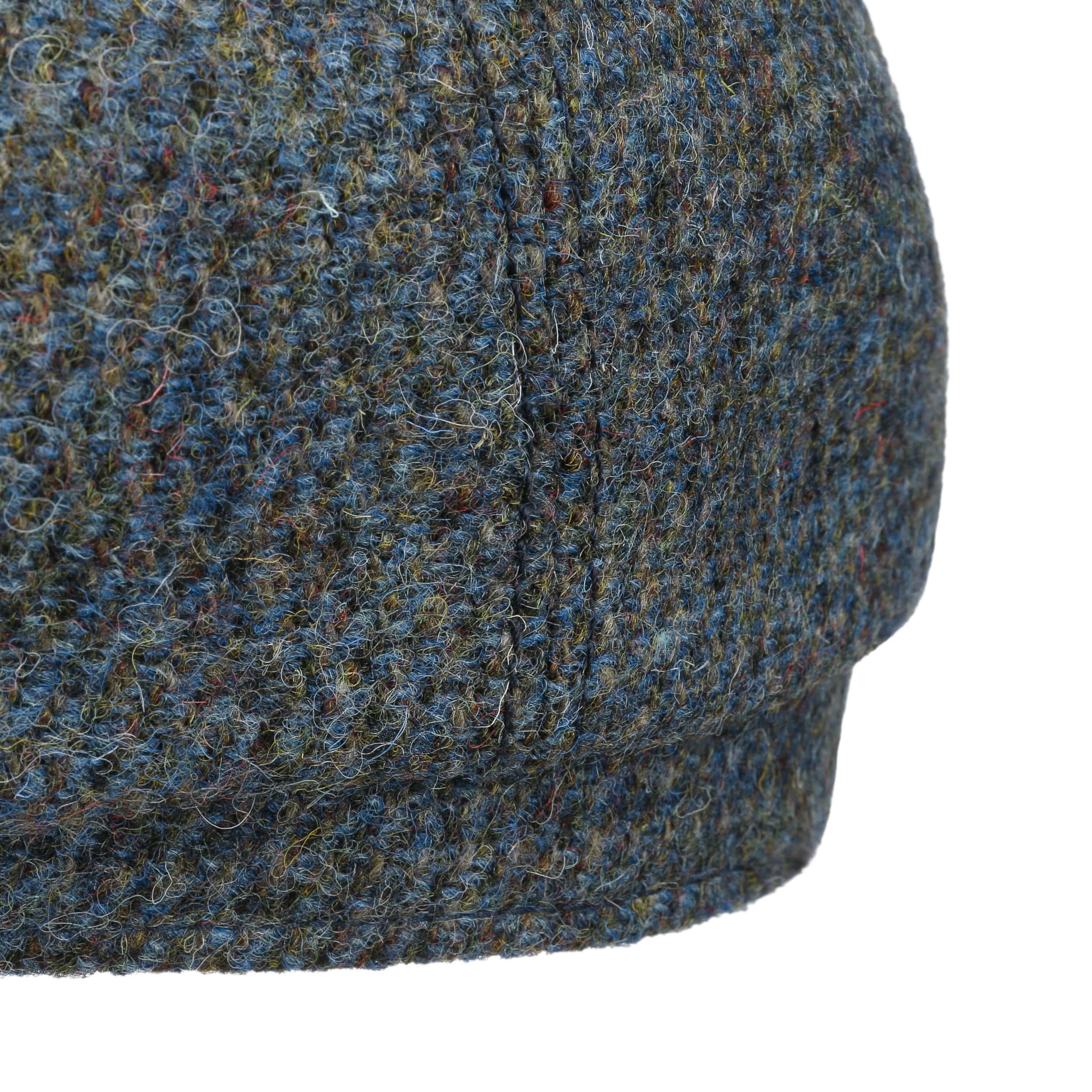 Hatteras Wool Harris Tweed Flat Cap by Stetson - 179,00
