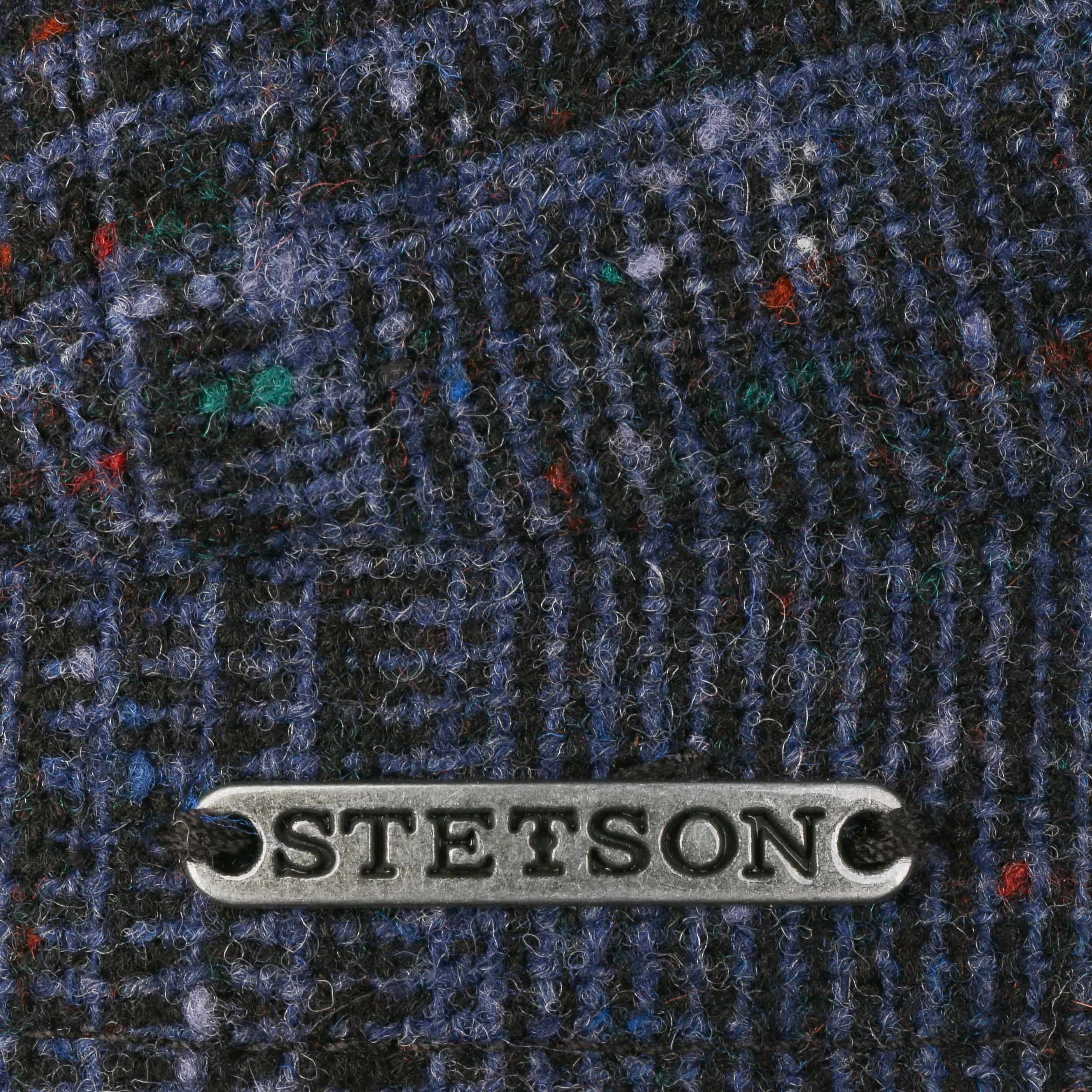 Hatteras Wool Neps Flat Cap by Stetson - 69,00