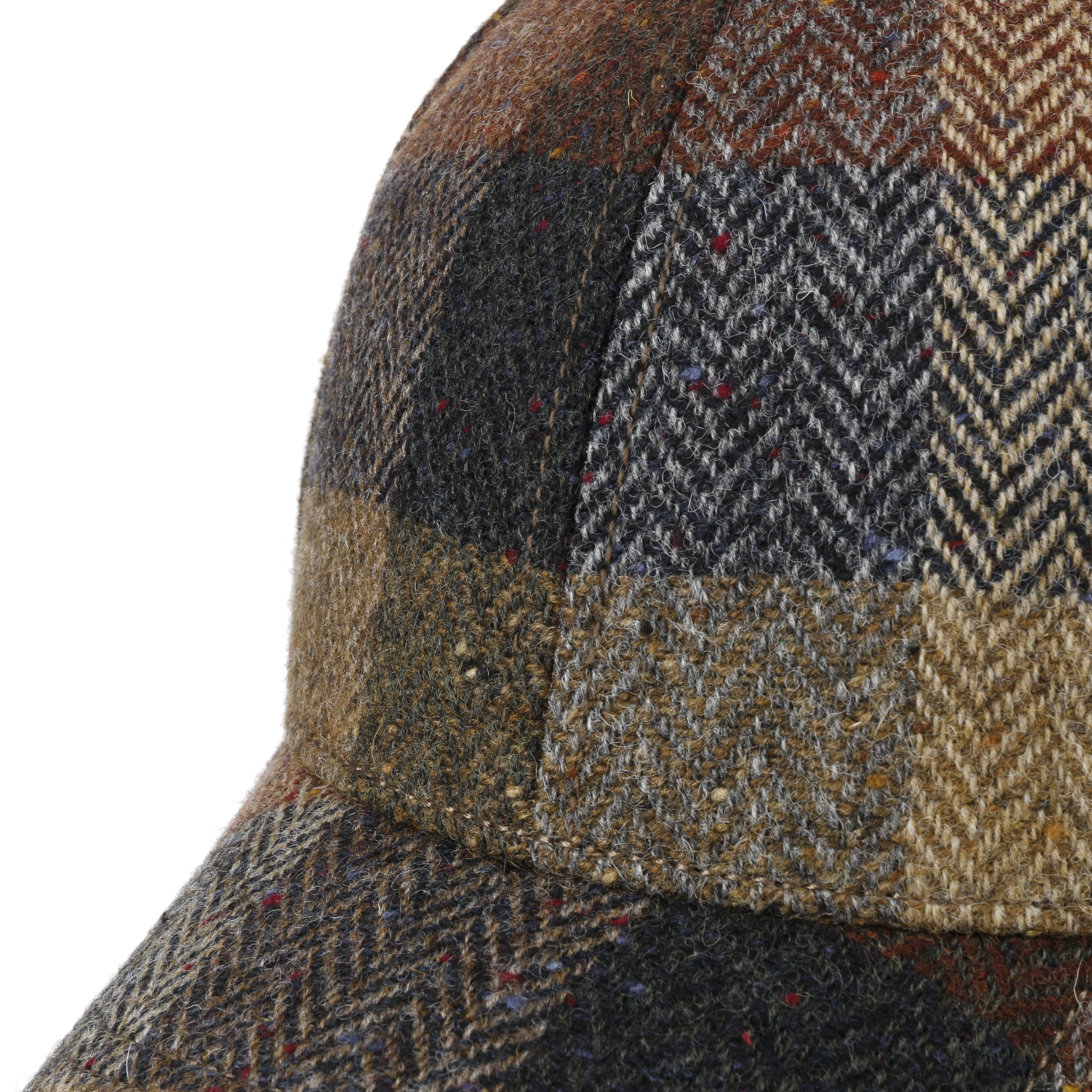 Herringbone Check Cap by Lierys --> Shop Hats, Beanies & Caps online ...