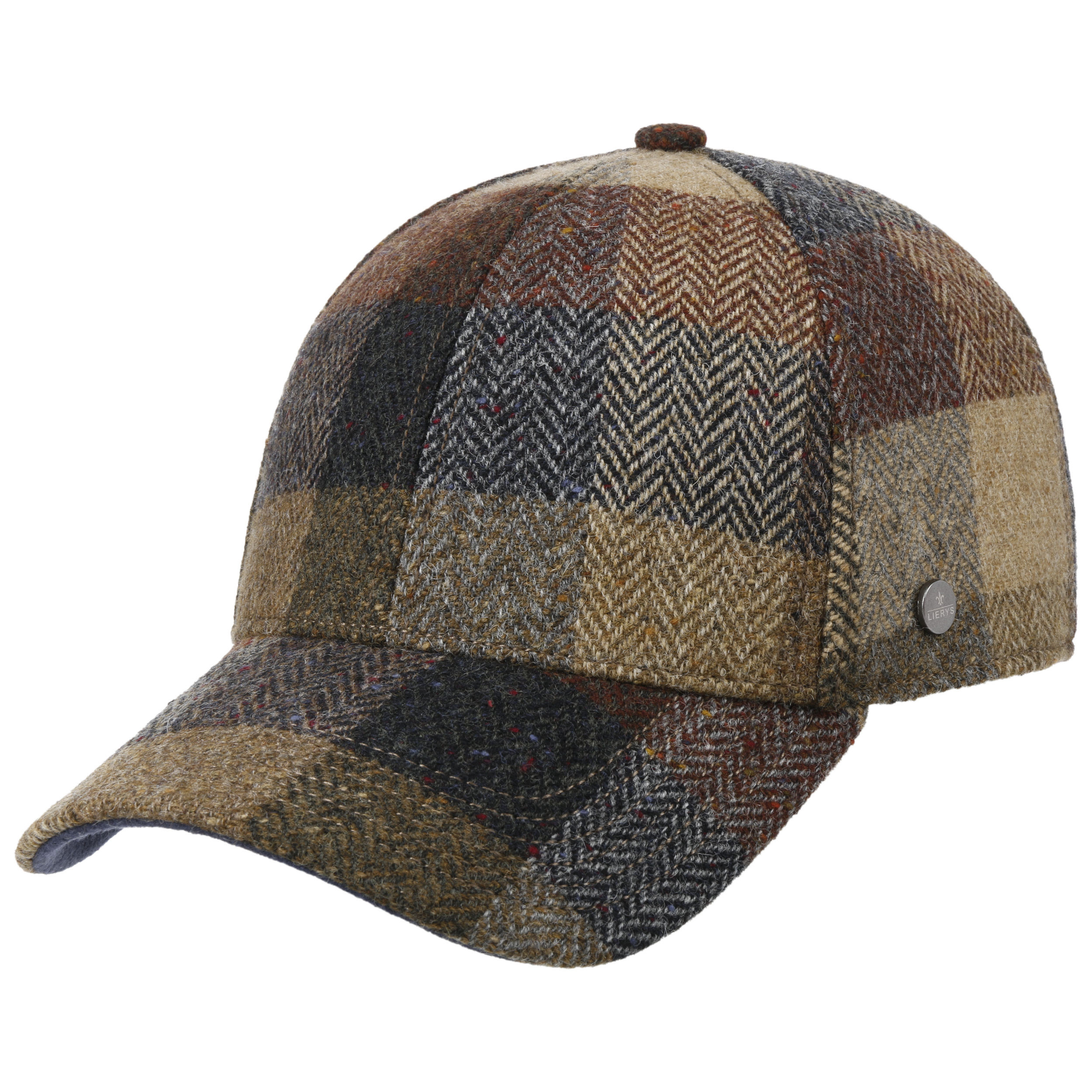 Herringbone Check Cap by Lierys - 62,95