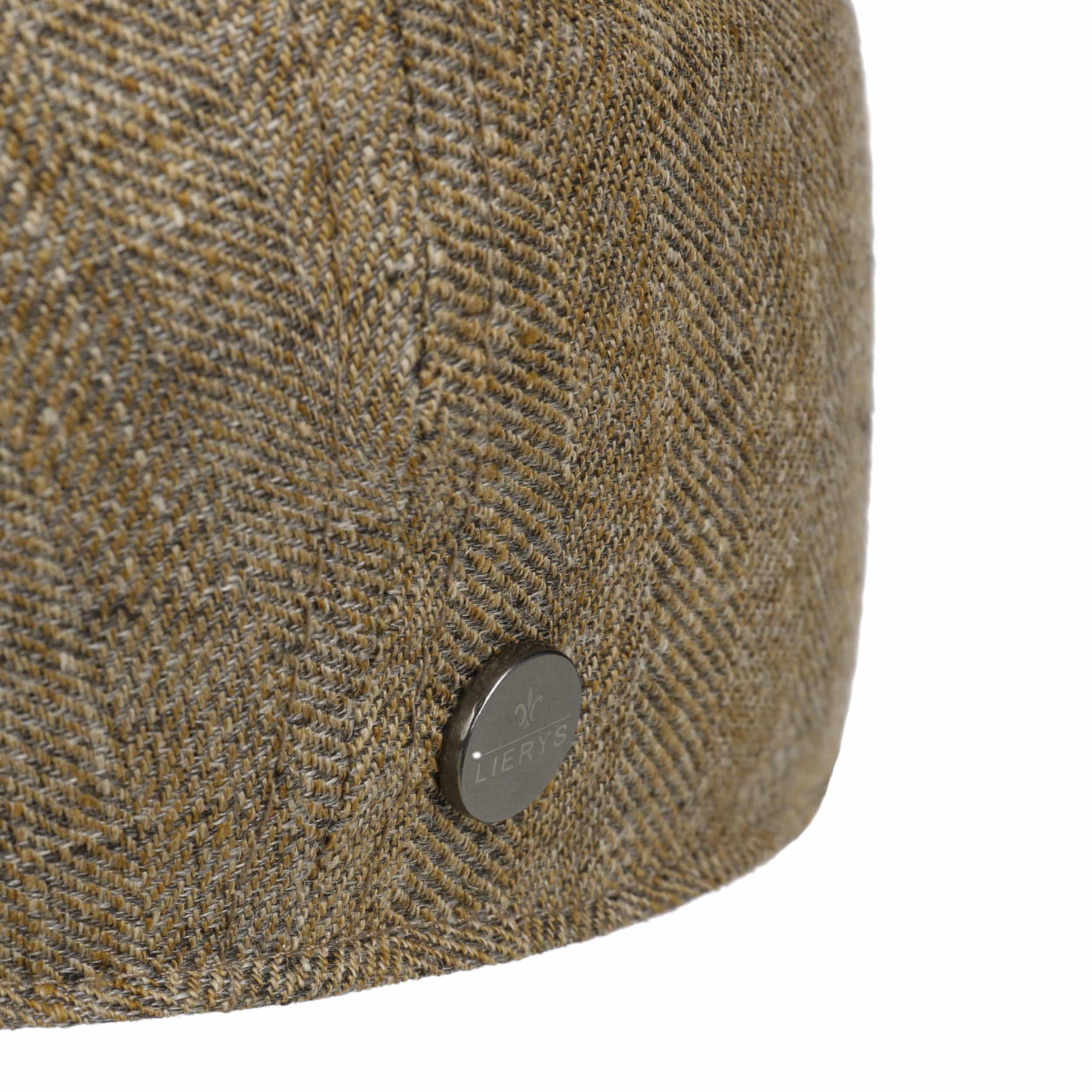 Herringbone Linen Newsboy Cap by Lierys --> Shop Hats, Beanies & Caps ...
