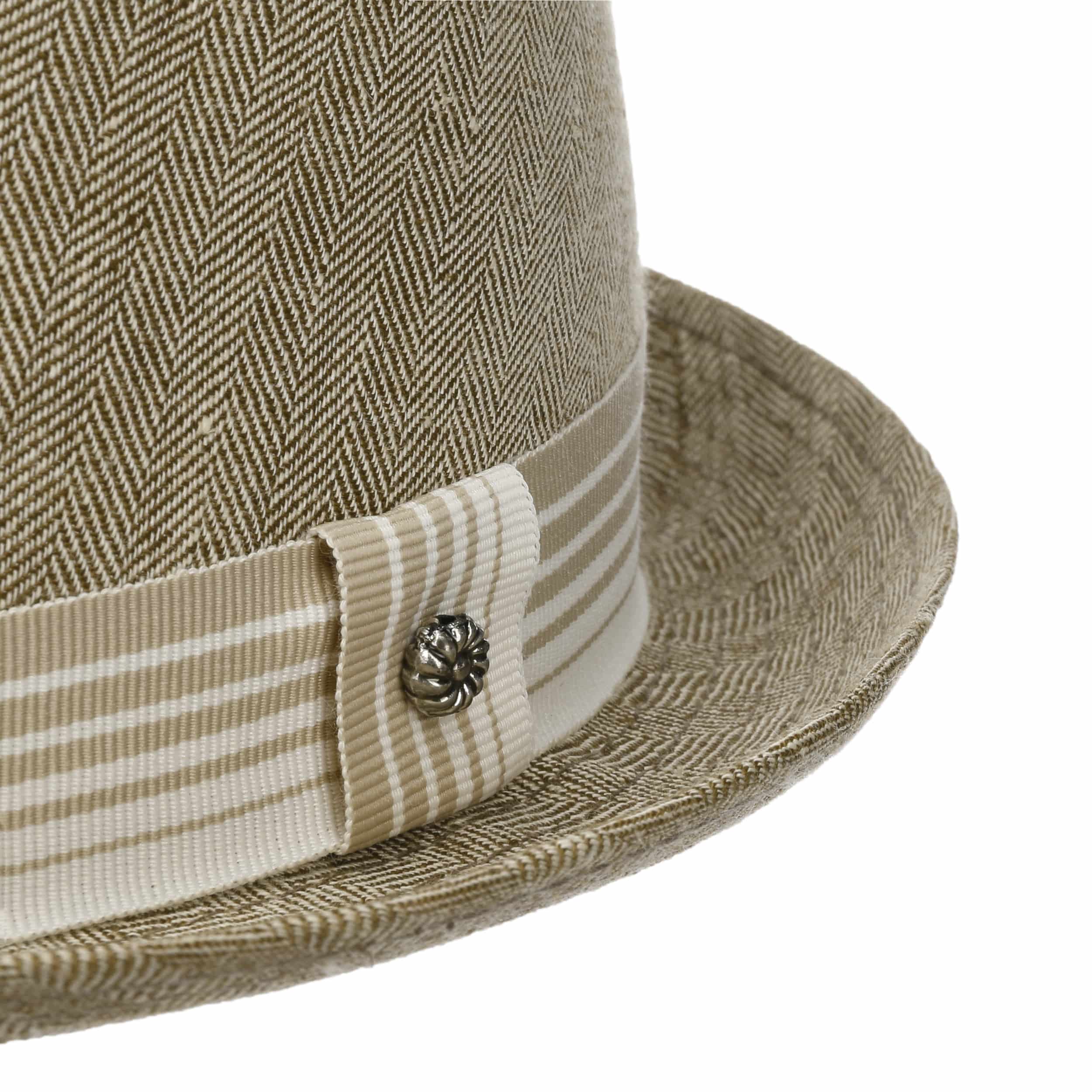 Herringbone Pork Pie Cloth Hat by Lierys - 103,95