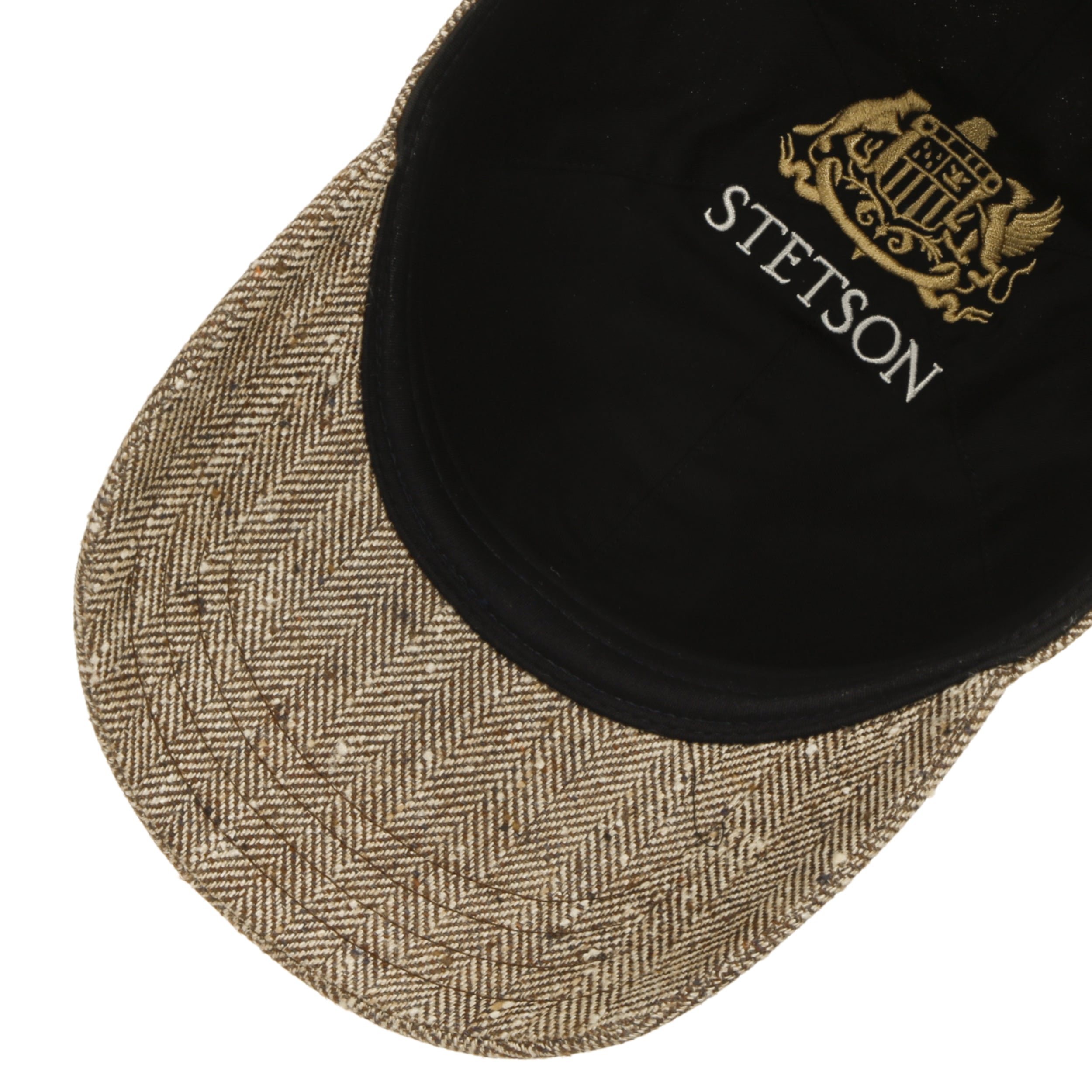 Herringbone Silk Cap by Stetson - 99,00