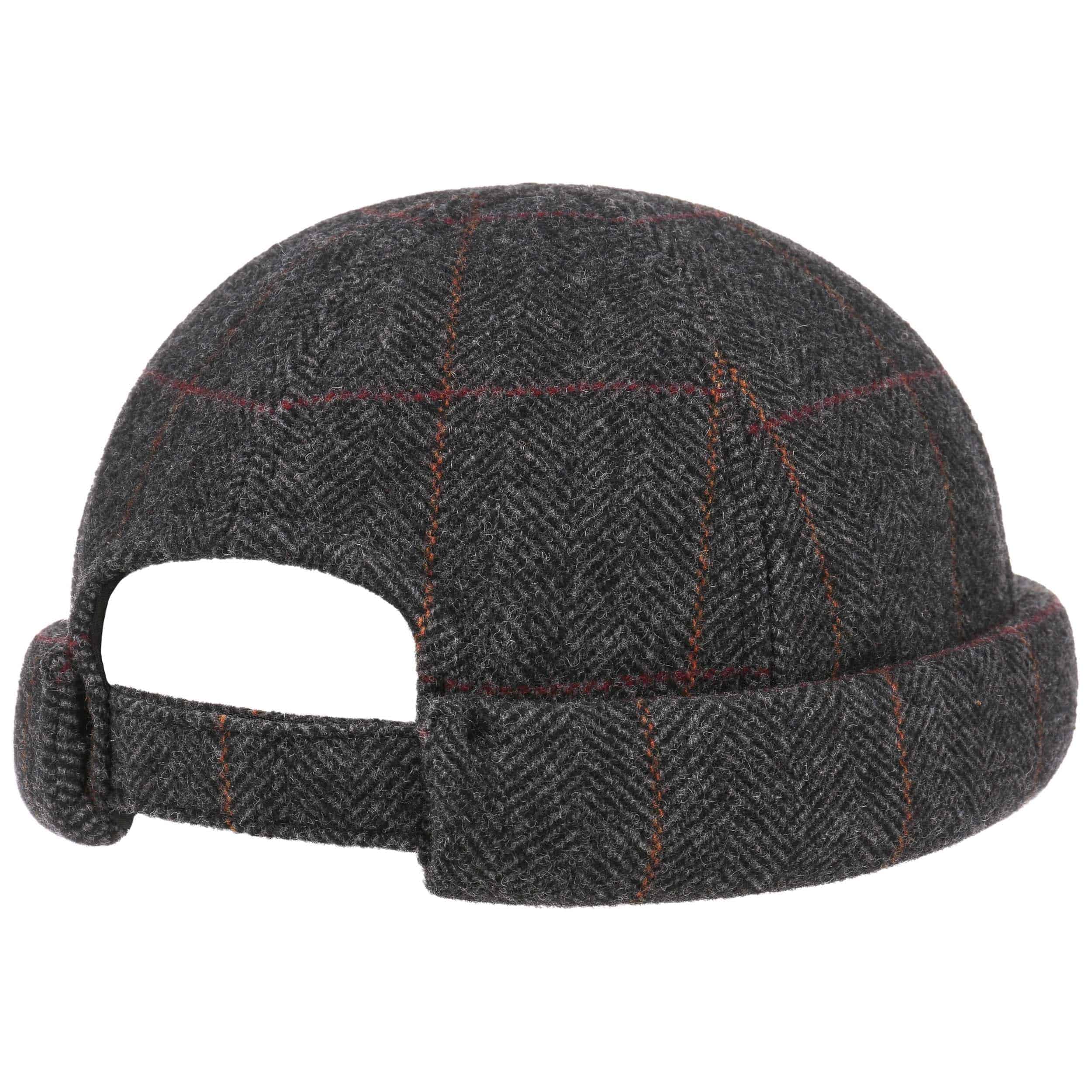 Herringbone Wool Docker Hat by Stetson - 49,00