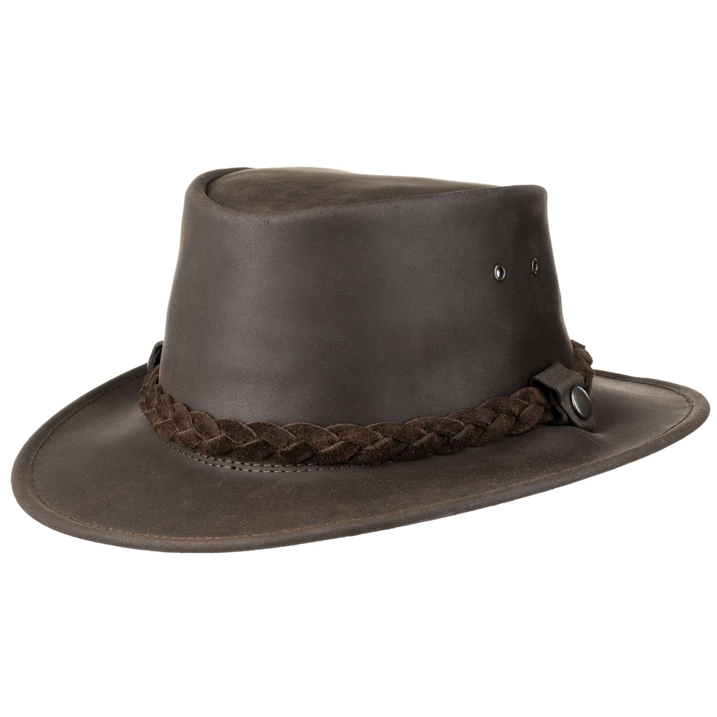 Highlander Oil Leather Hat by Jacaru - 64,95