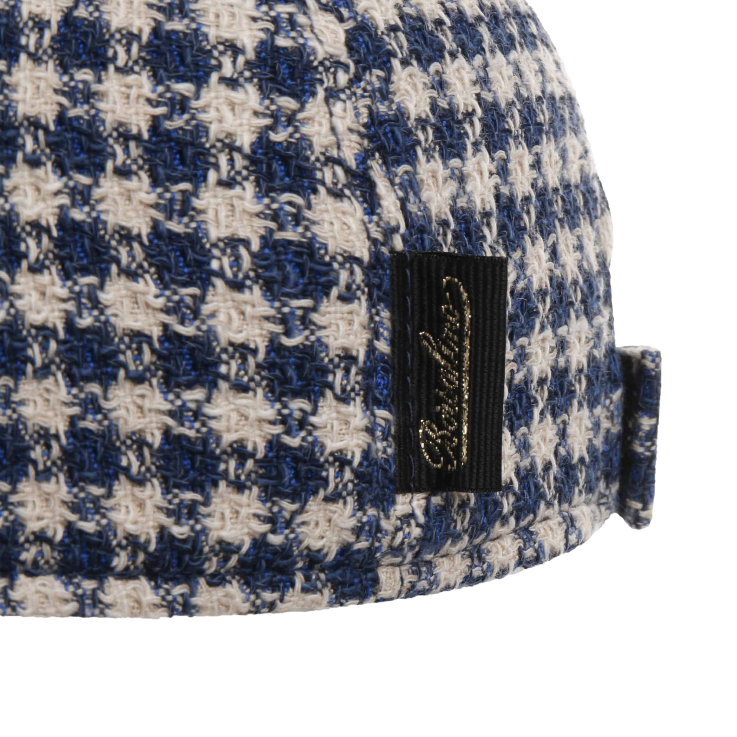 Hiker Check Cap by Borsalino --> Shop Hats, Beanies & Caps online ...