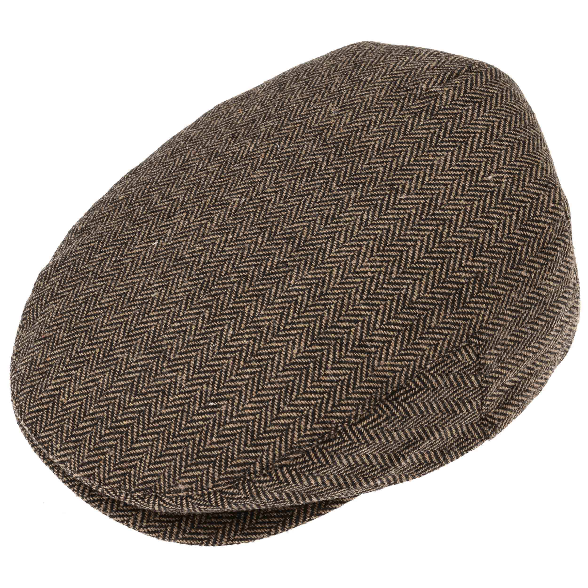 Hooligan Fishbone Flat Cap by Brixton - 53,95