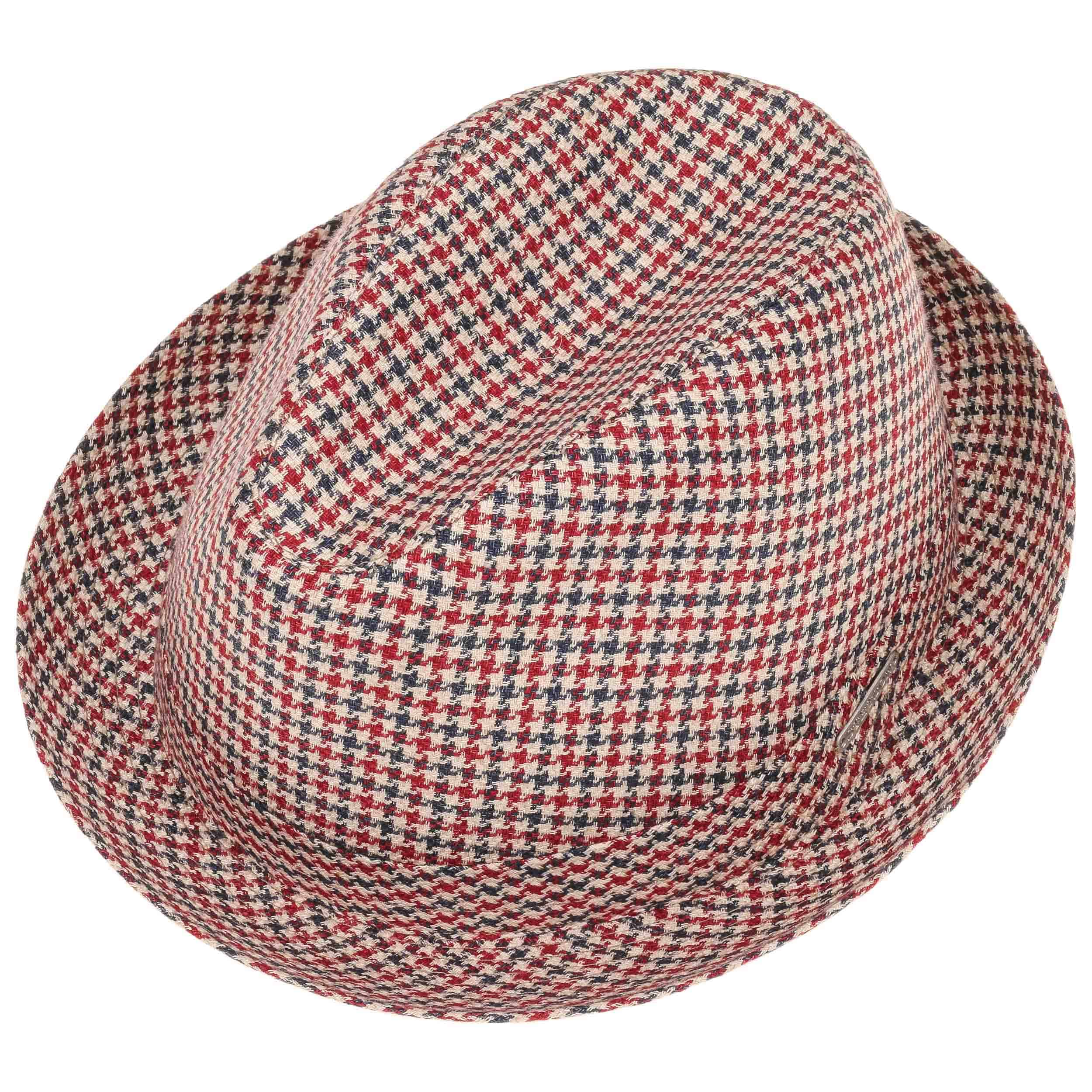 Houndstooth Player Cloth Hat by Stetson - 89,00