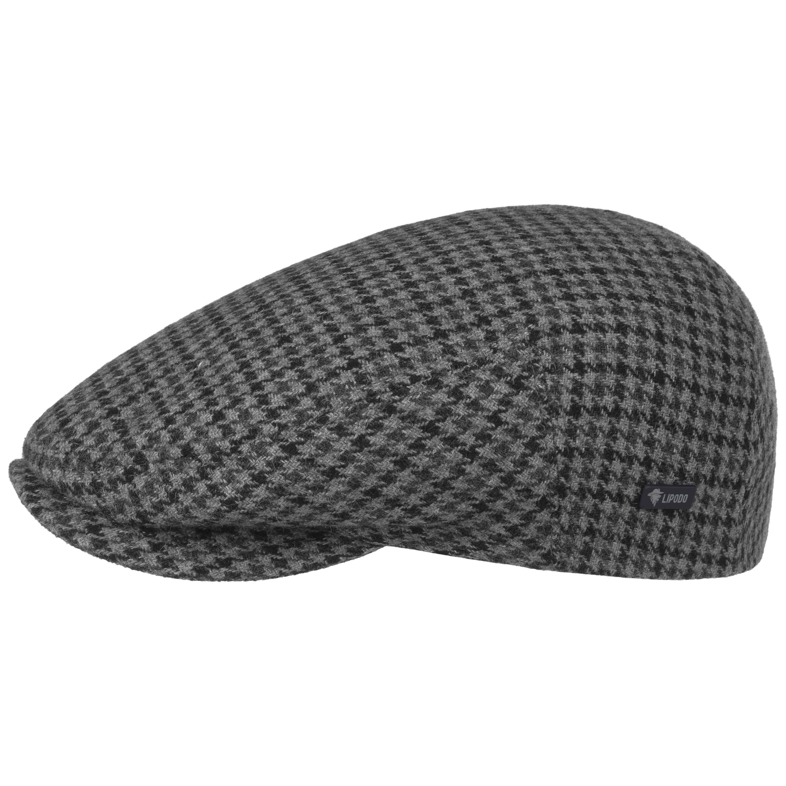 Inglese Classic Herringbone Flat Cap by Lipodo - 32,95
