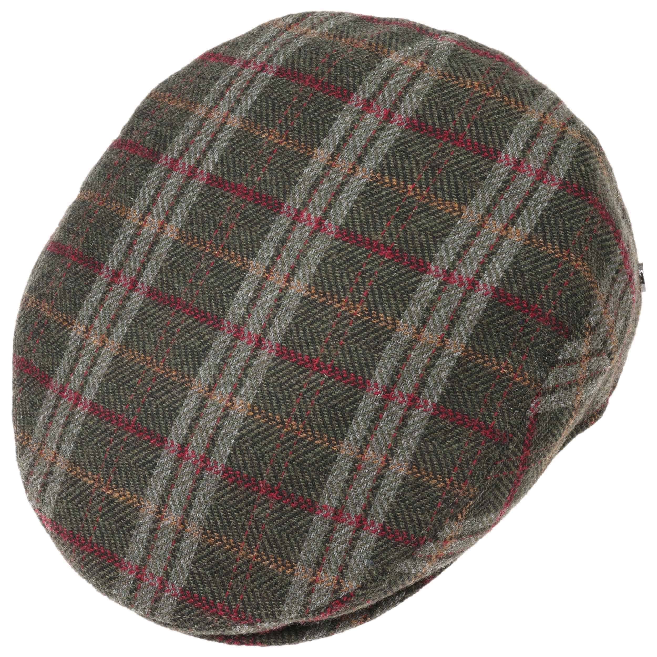 Inglese Herringbone Flat Cap by Lierys - 42,95