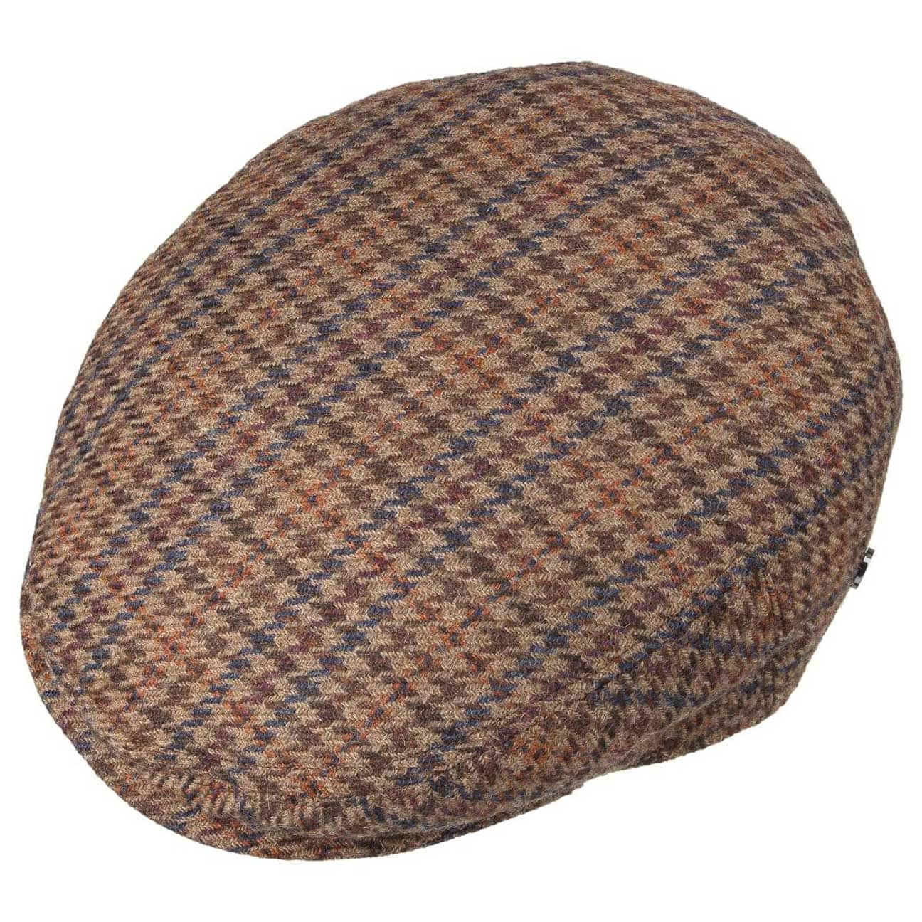 Inglese Houndstooth Flat Cap by Lierys - 22,95