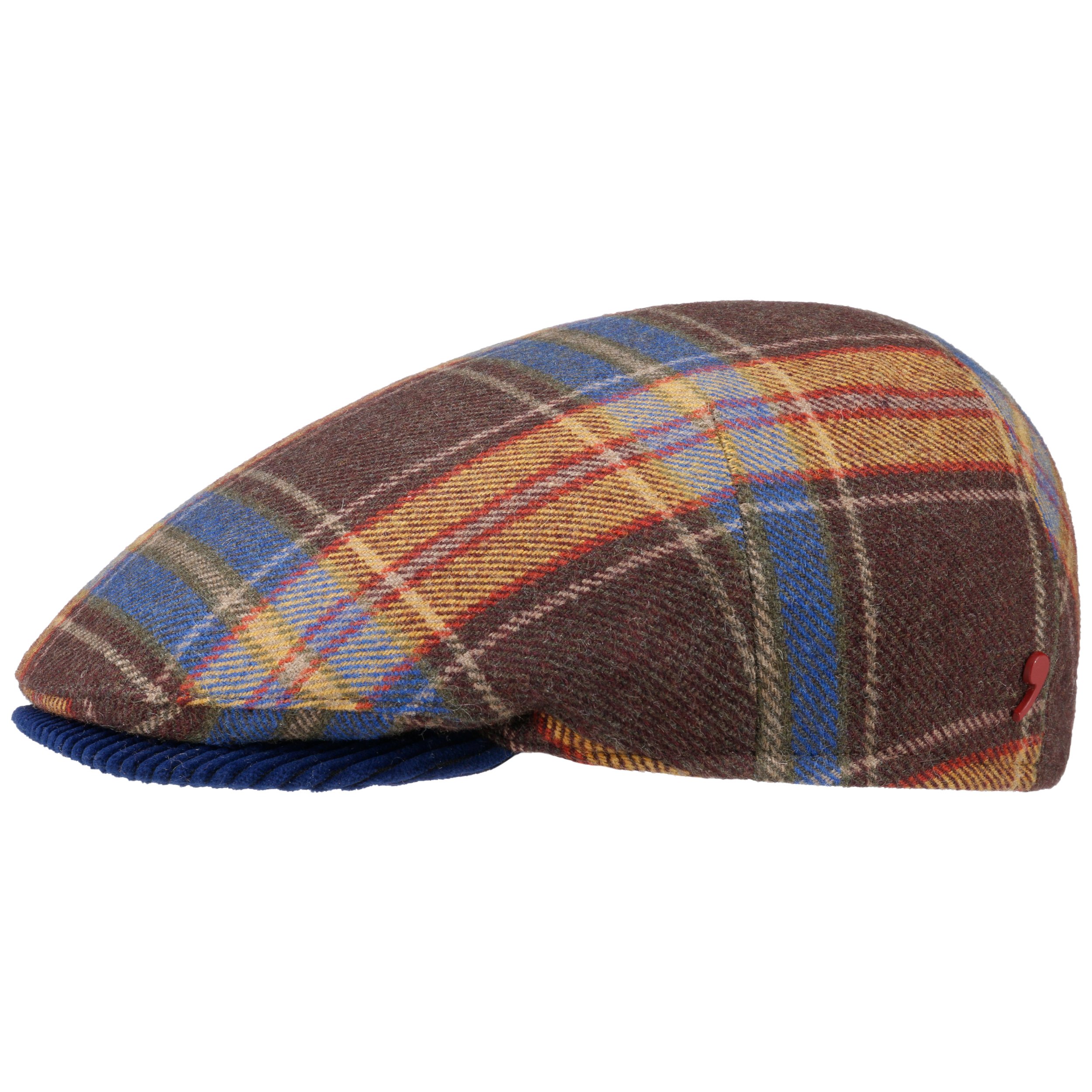 Ionio Flat Cap with Ear Flaps by Alfonso D’Este --> Shop Hats, Beanies ...