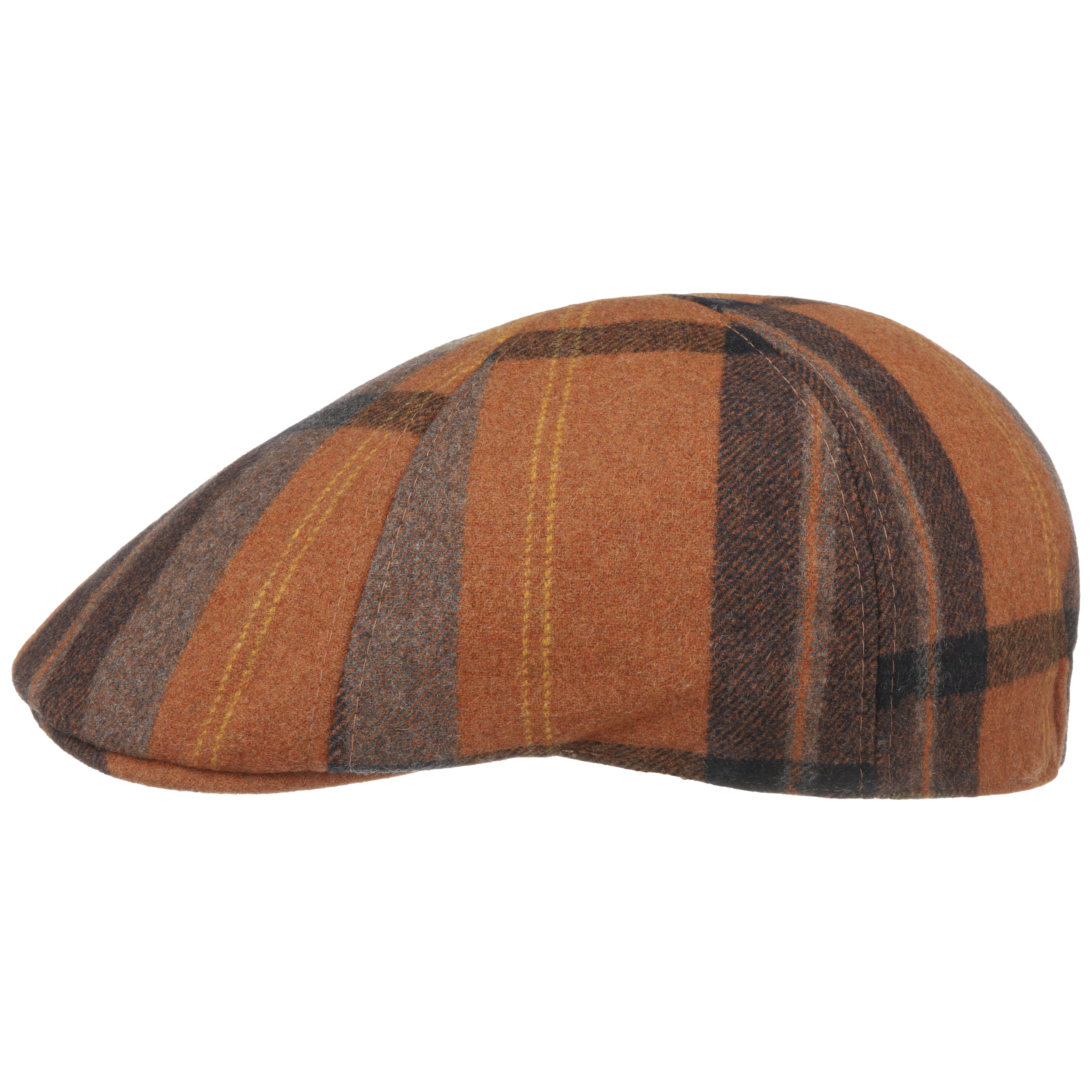 Irregular Check Flat Cap - 26,95