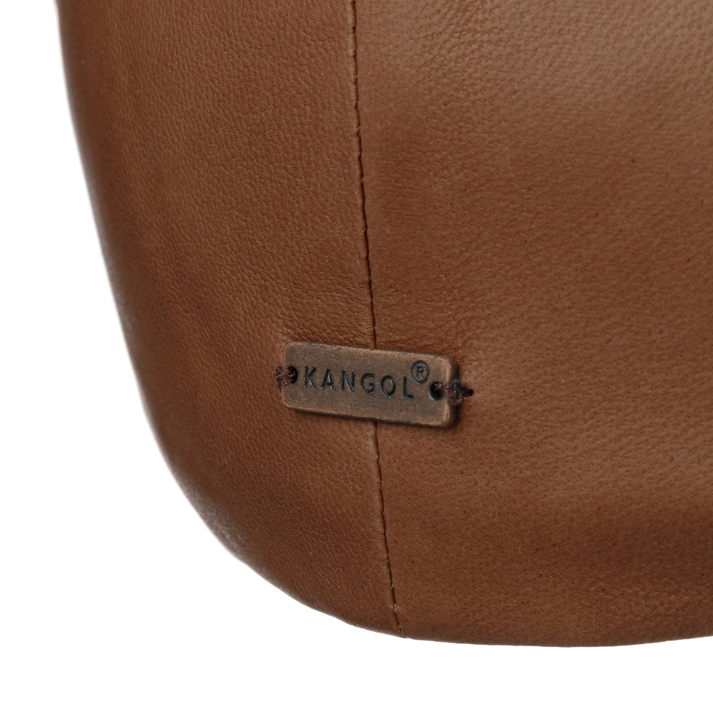 Italian Leather Flat Cap by Kangol - 108,95