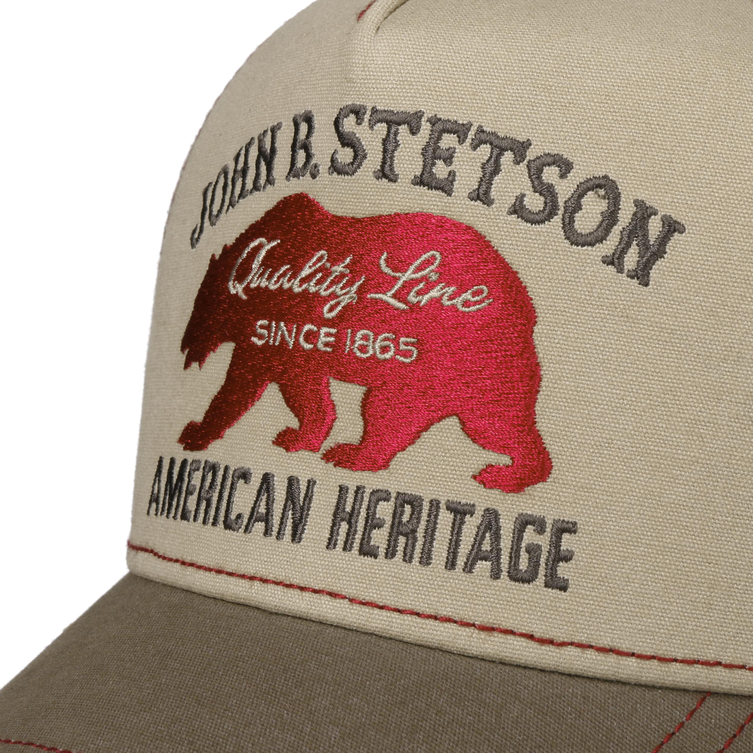 JBS-Bear Trucker Cap by Stetson - 49,00