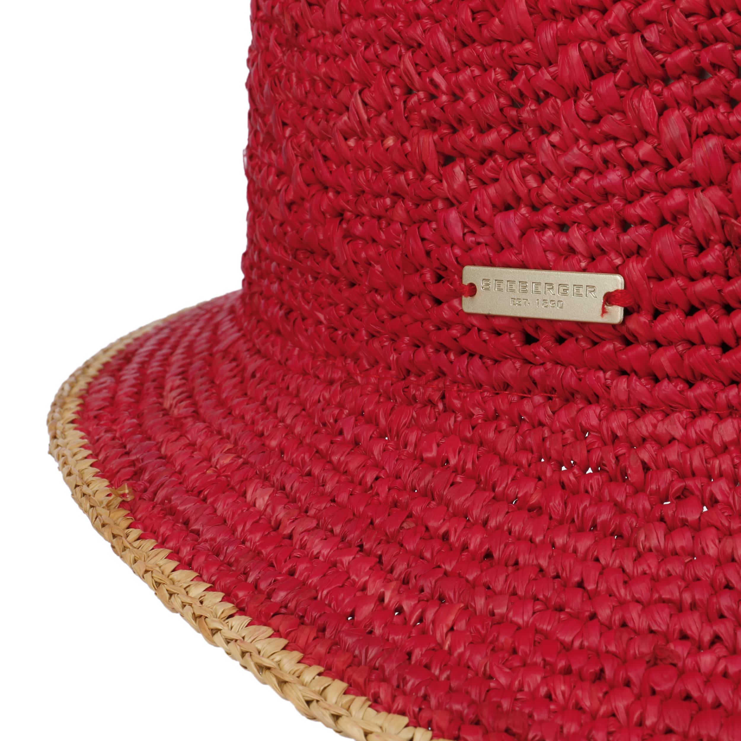 Jalima Raffia Straw Hat by Seeberger --> Shop Hats, Beanies & Caps ...