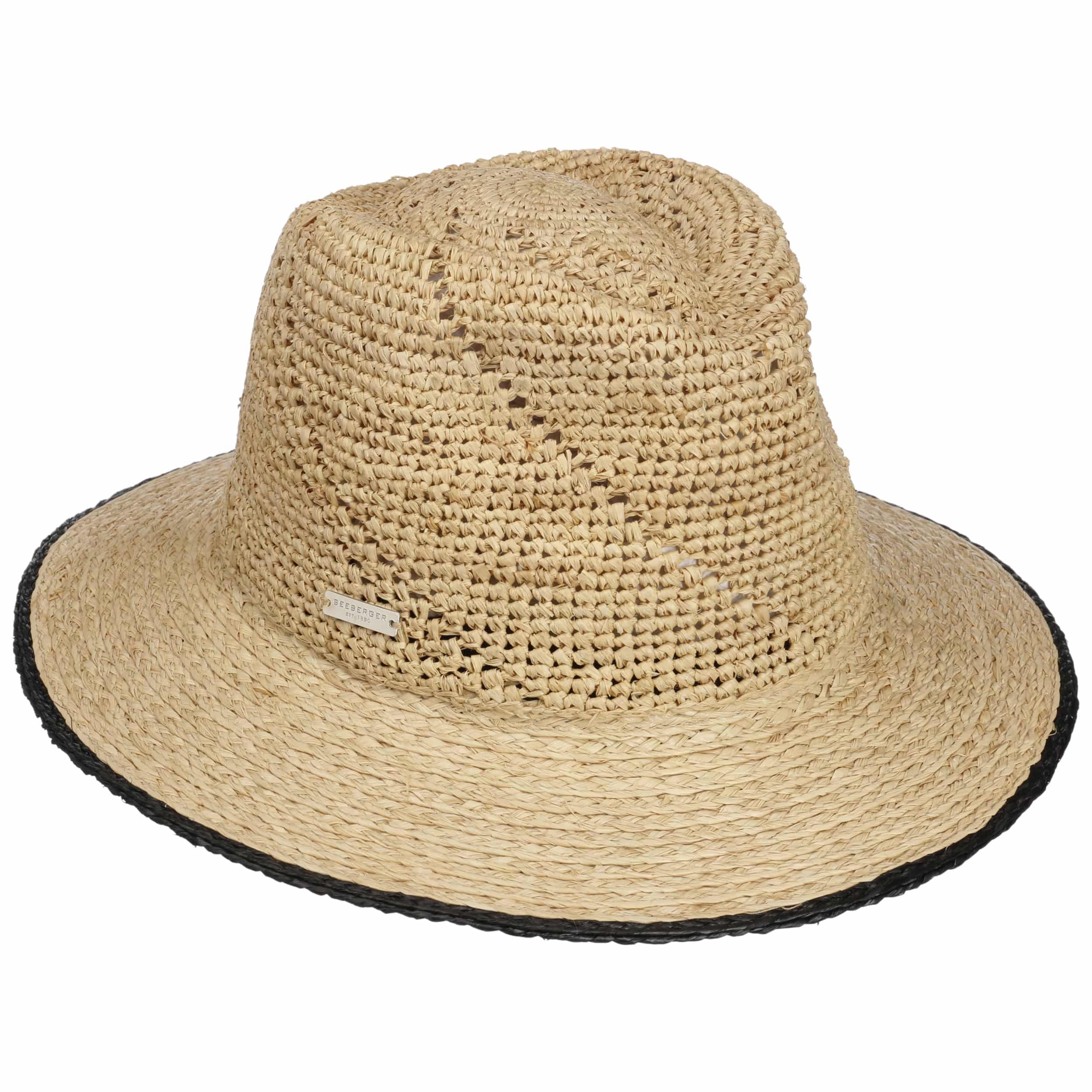 Jalima Traveller Raffia Straw Hat by Seeberger - 76,95