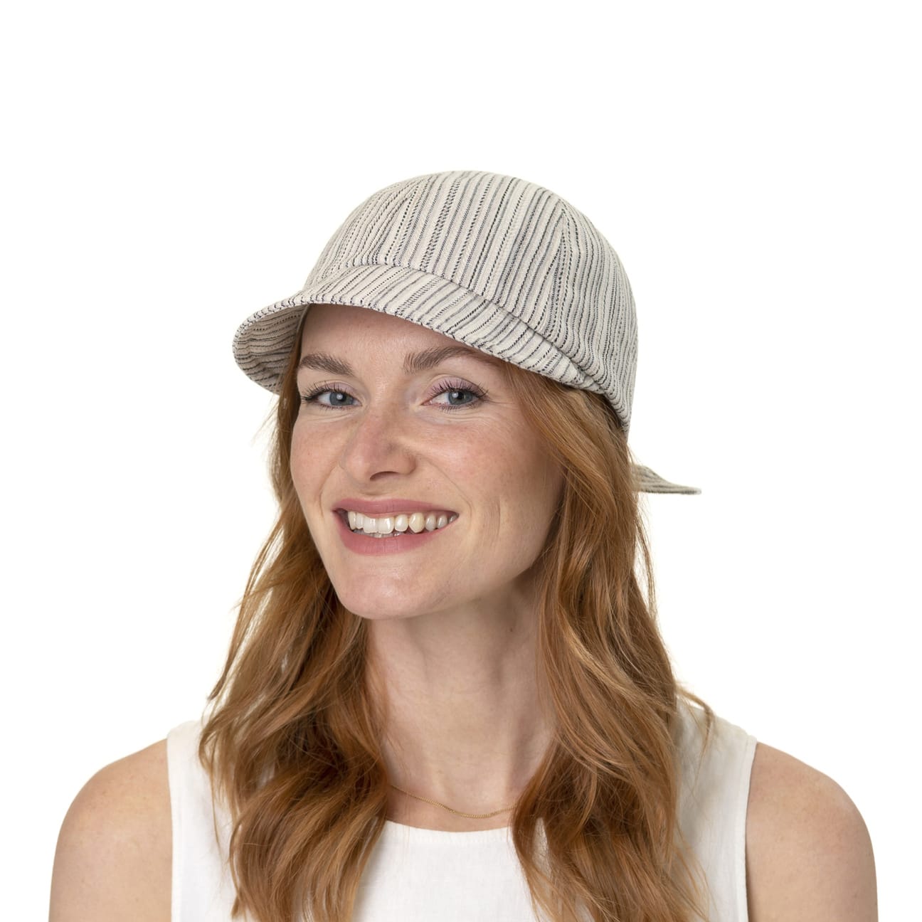 Jaliva Stripe Mix Cap by Seeberger - 33,95