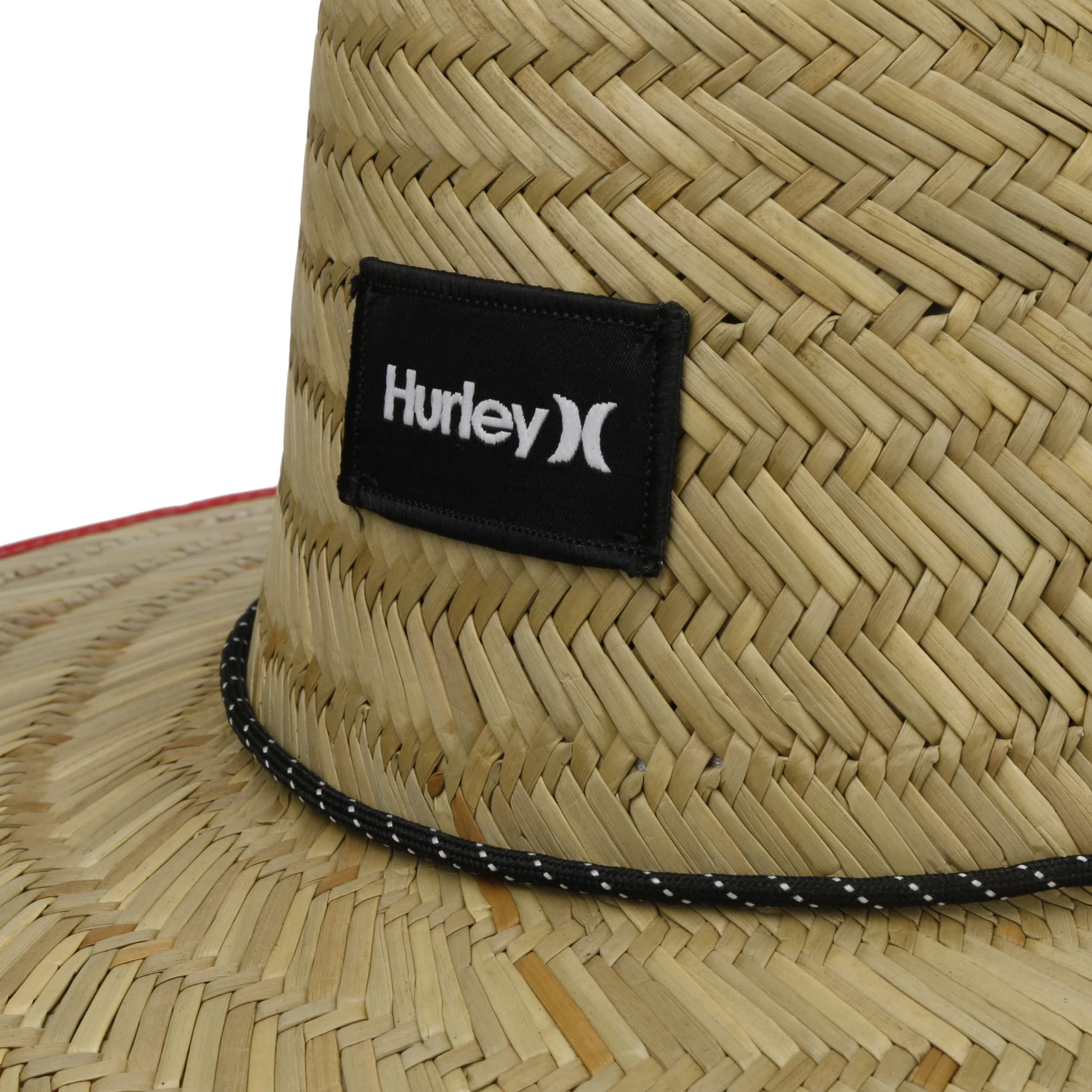 Java Coloured Edge Straw Hat by Hurley --> Shop Hats, Beanies & Caps ...