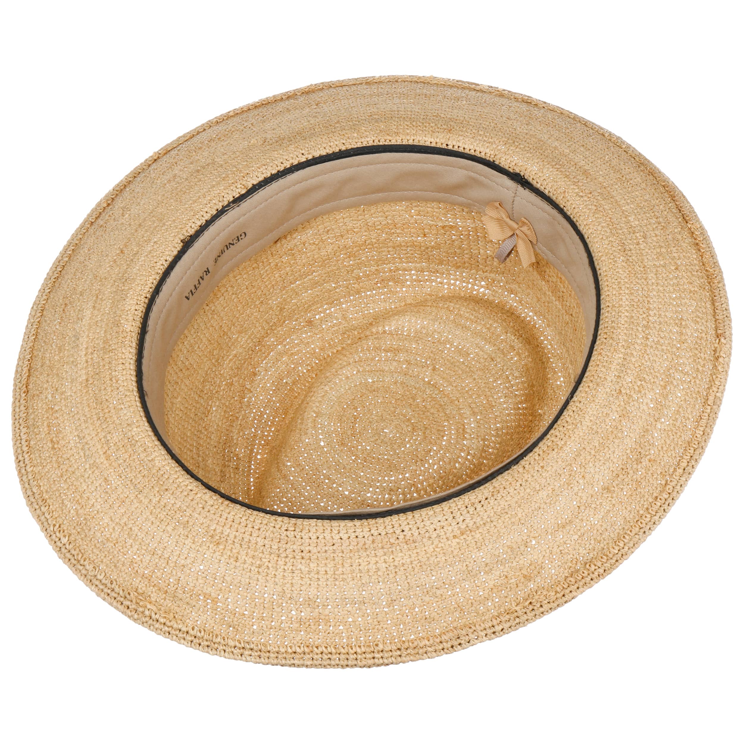 Javamo Crochet Fedora Raffia Hat by JJ Hats - 165,95