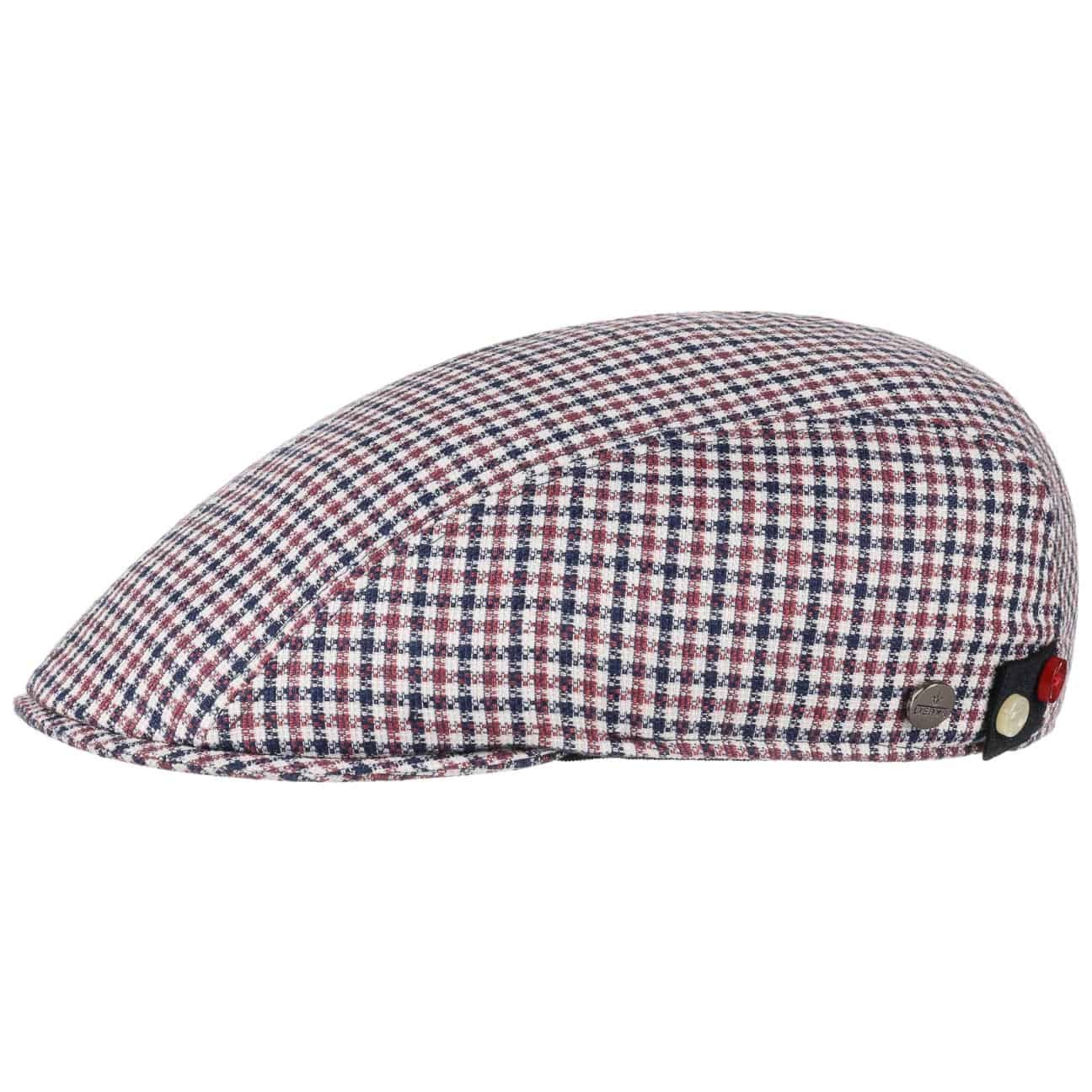 Jerry Checked Flat Cap by Lierys - 72,95