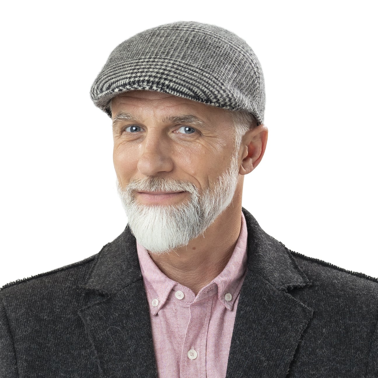 John Hanly Herringbone Flat Cap - 65,95