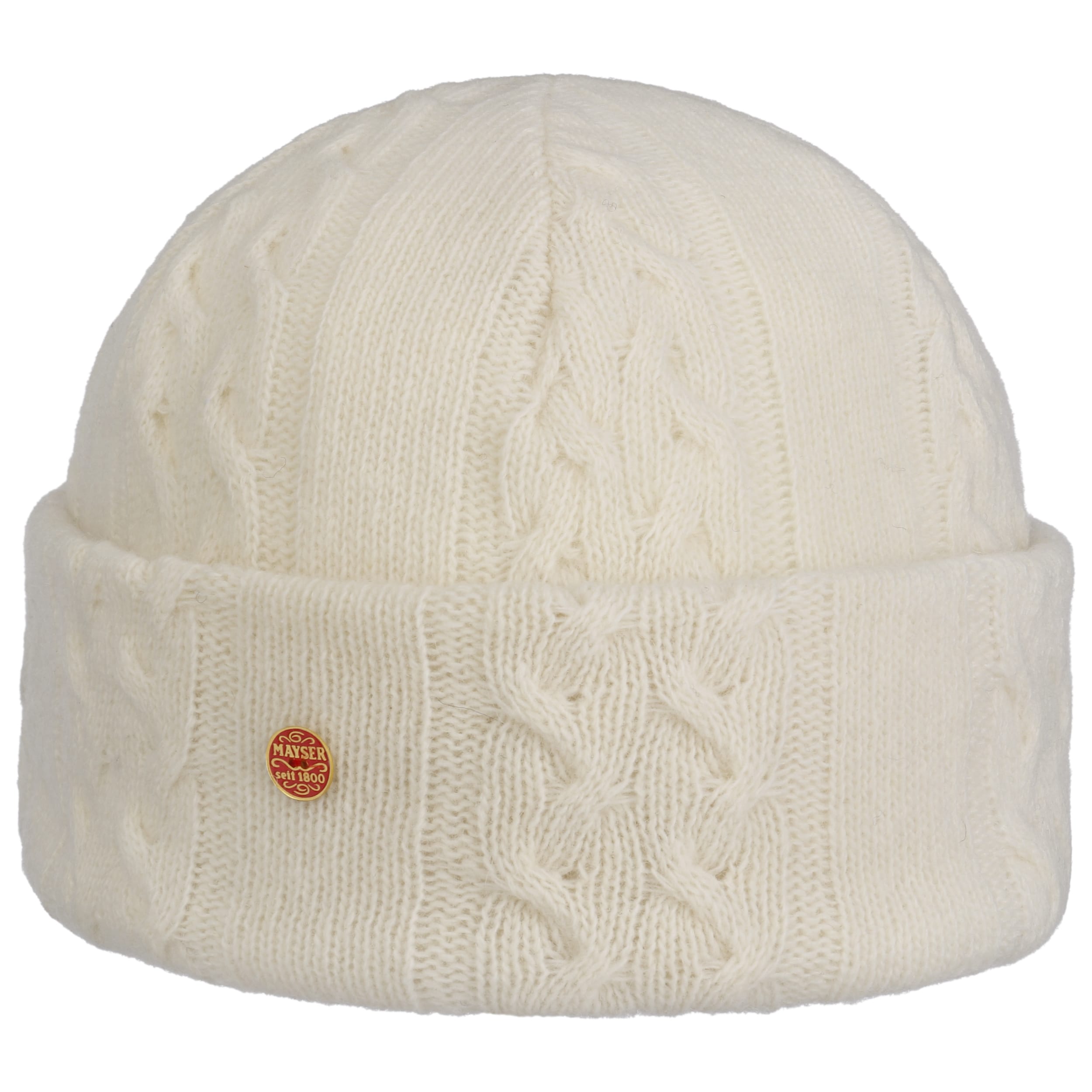 Joyce Cable Knit Beanie Hat by Mayser - 72,95