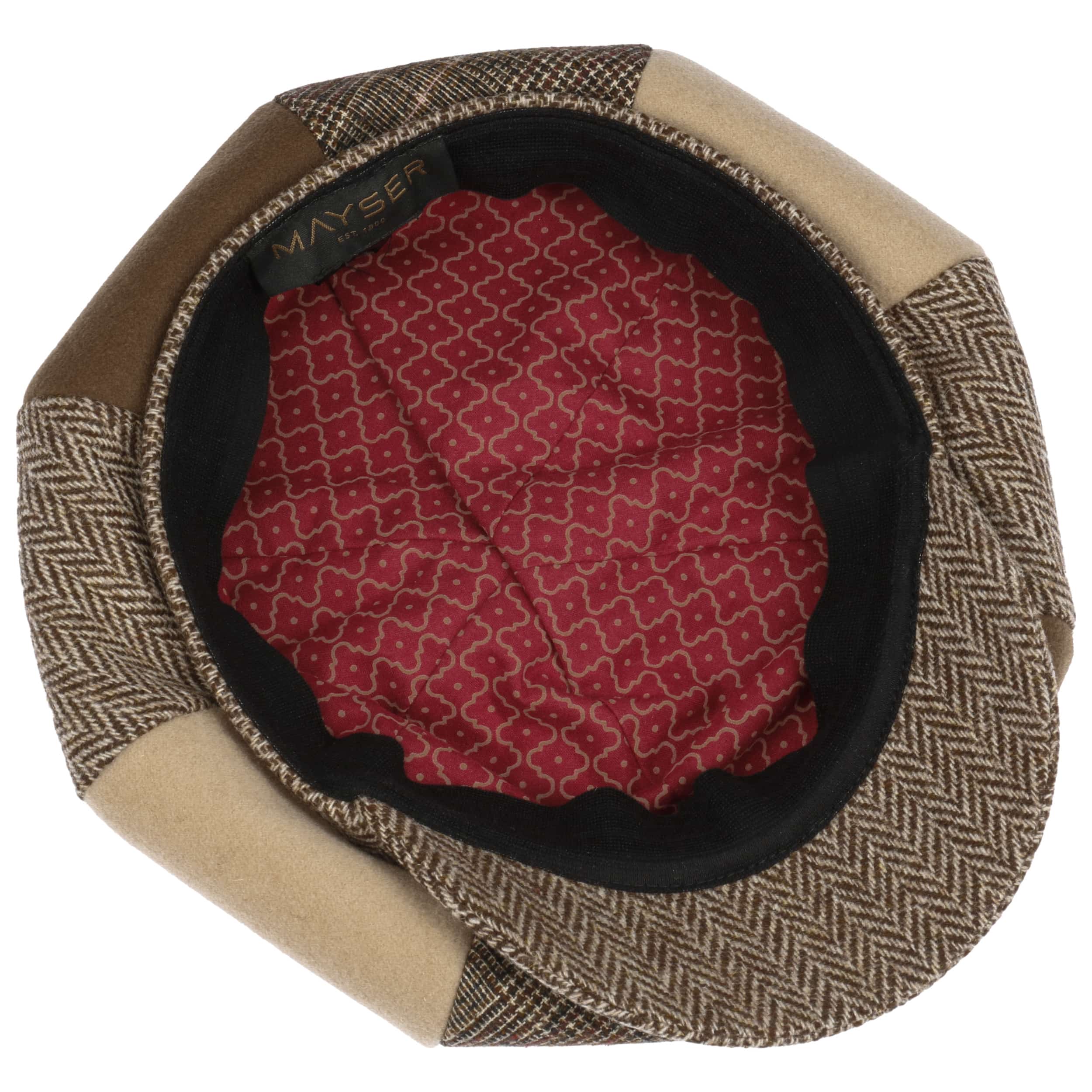 Kathi Patchwork Newsboy Cap by Mayser - 83,95