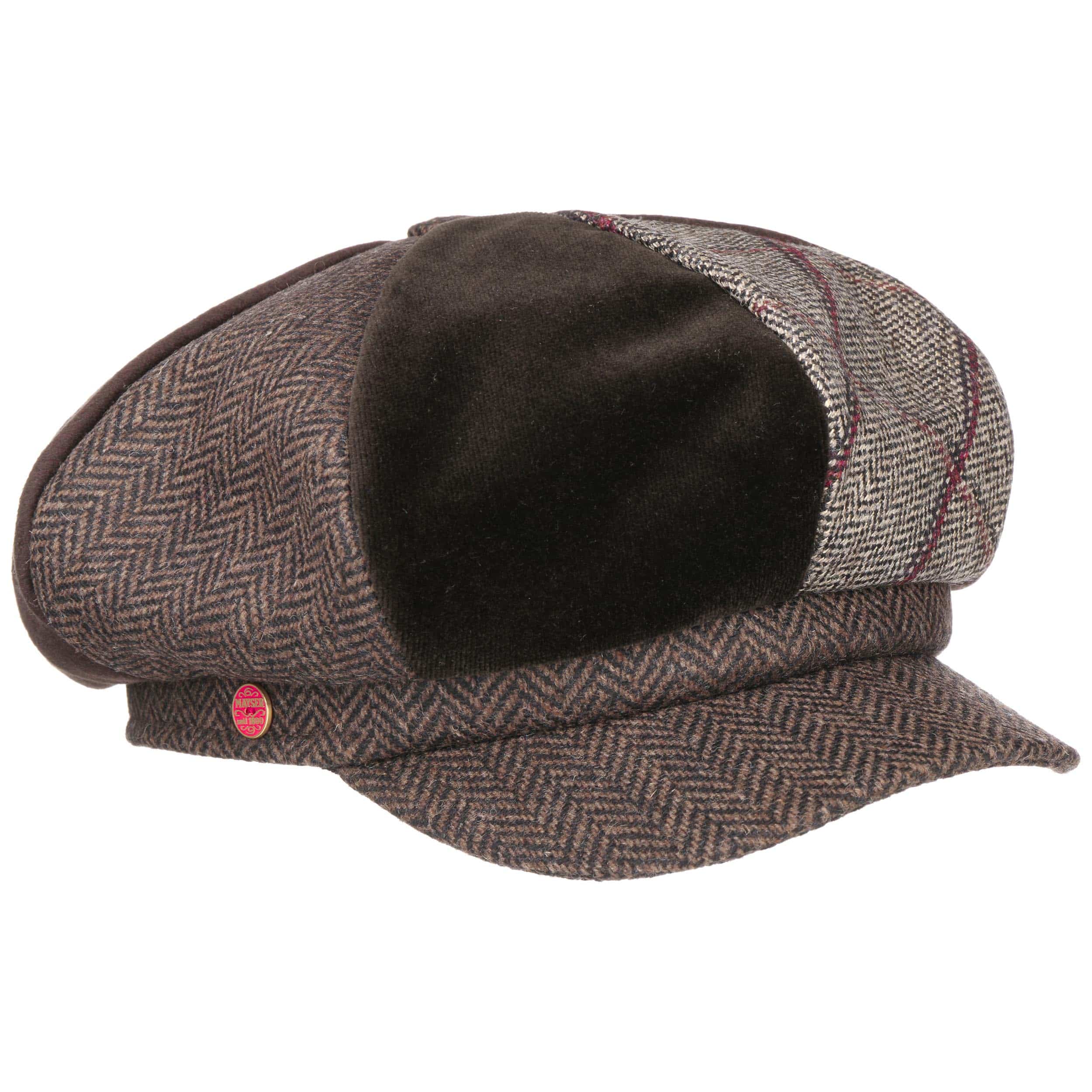 Kathi Patchwork Newsboy Cap by Mayser - 83,95