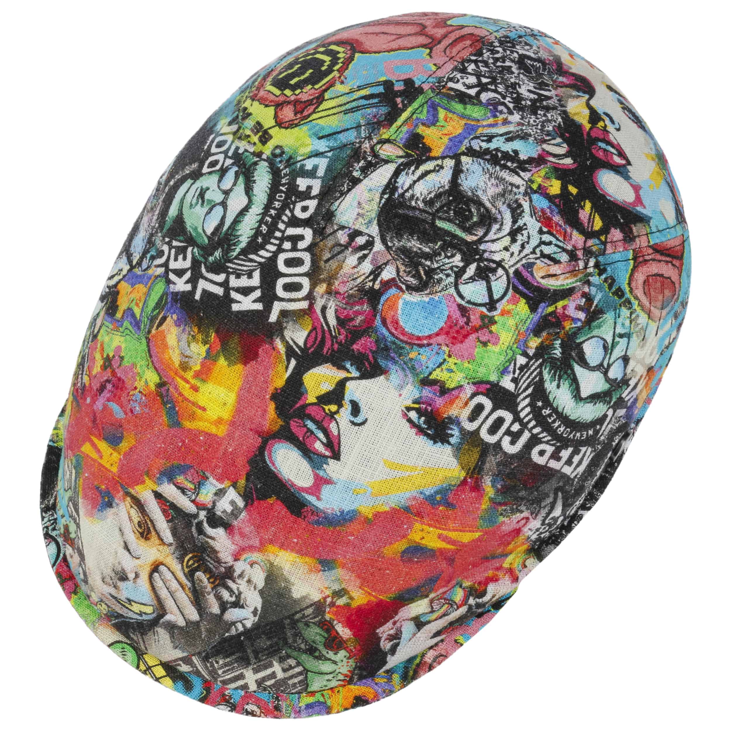 Keep Cool Multicolour Flat Cap by Lierys --> Shop Hats, Beanies & Caps ...