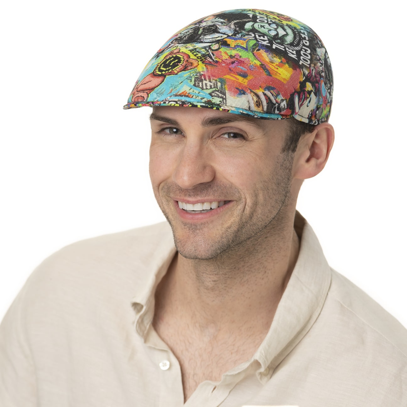 Keep Cool Multicolour Flat Cap by Lierys - 93,95