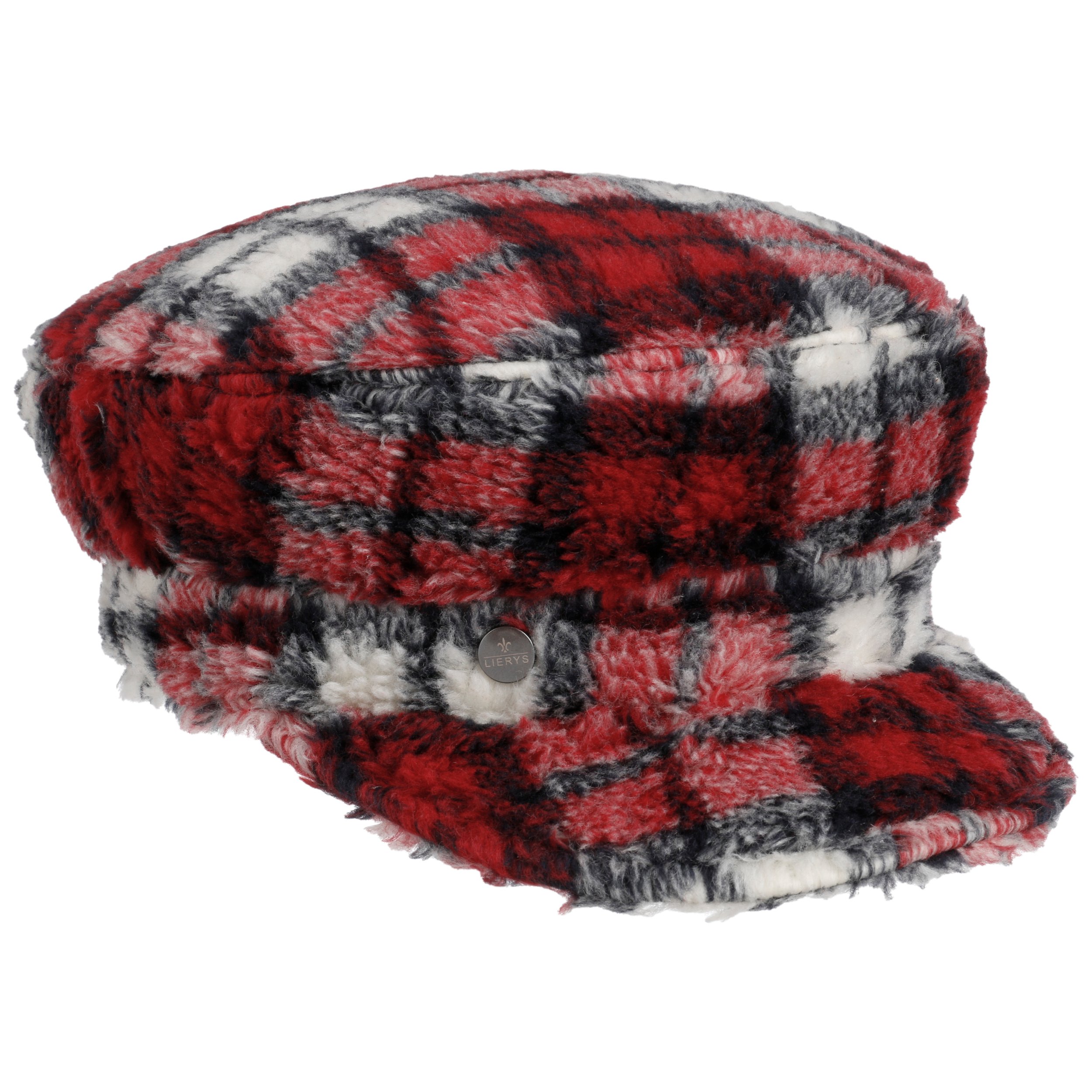 Kelvo Faux Fur Check Fisherman´s Cap by Lierys --> Shop Hats, Beanies ...