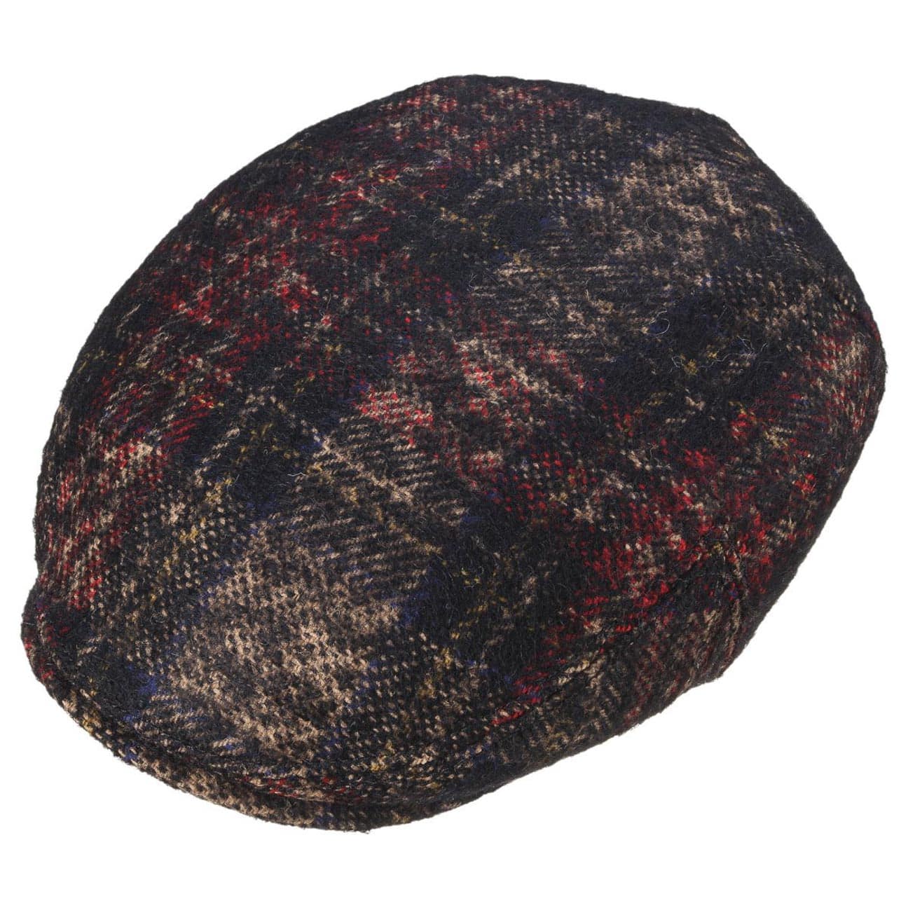 Kent Check Virgin Wool Flat Cap by Stetson - 97,95