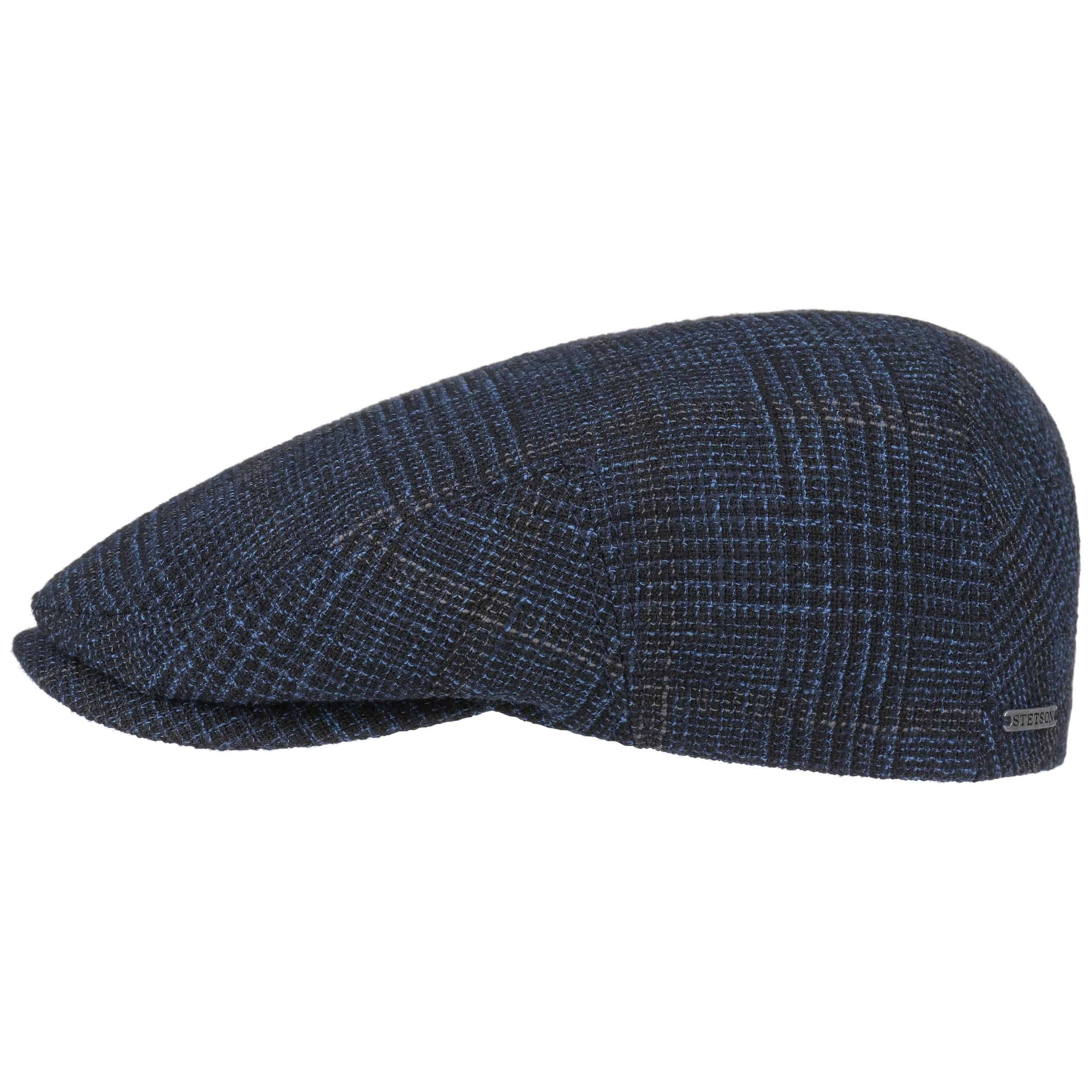Kent Cotton Structure Flat Cap by Stetson - 79,00