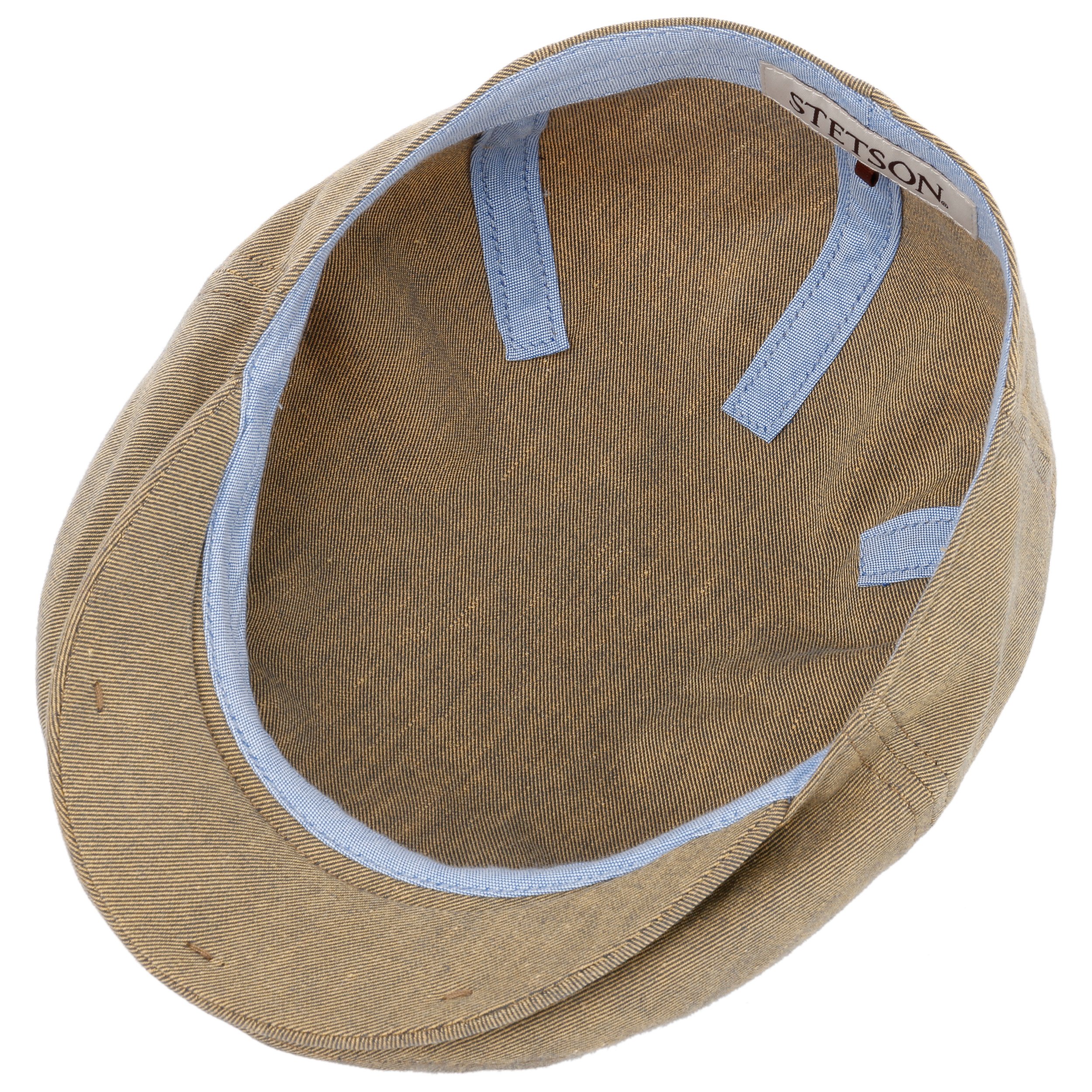 Kent Cotton Twill Flat Cap by Stetson - 82,95