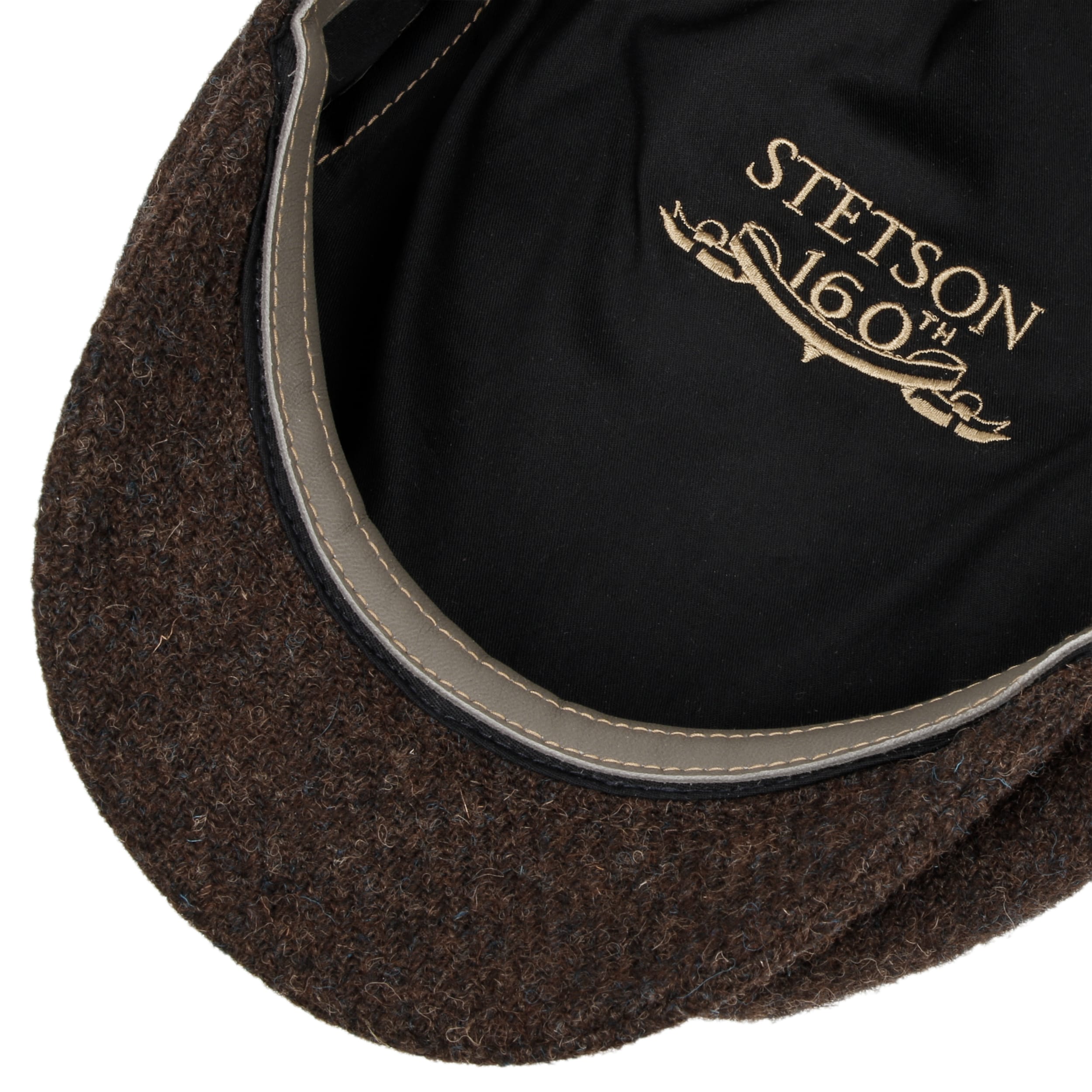 Kent Harris Tweed 160 Years Flat Cap by Stetson - 179,00