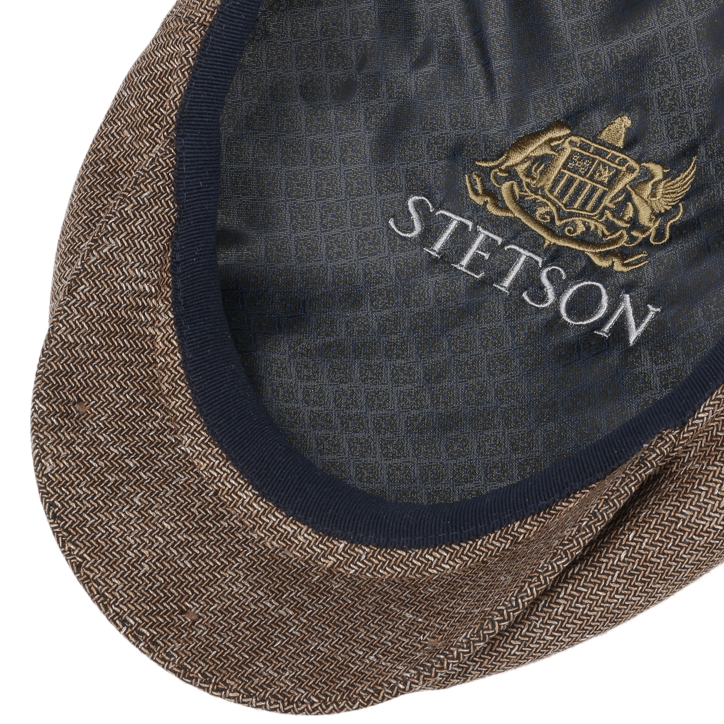 Kent Lester Silk Flat Cap by Stetson - 135,45