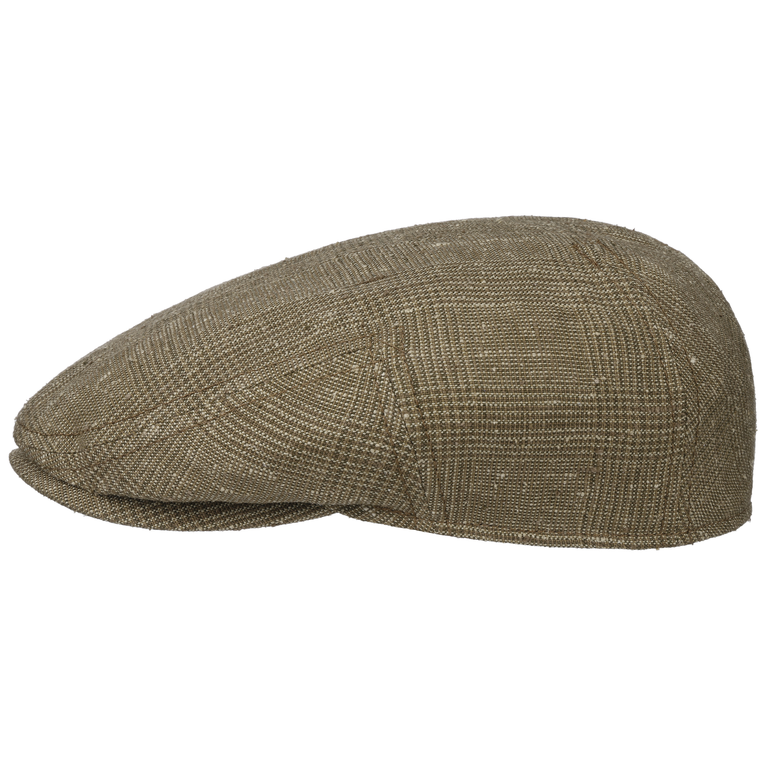 Kent Lightweight Checked Flat Cap by Stetson - 82,95