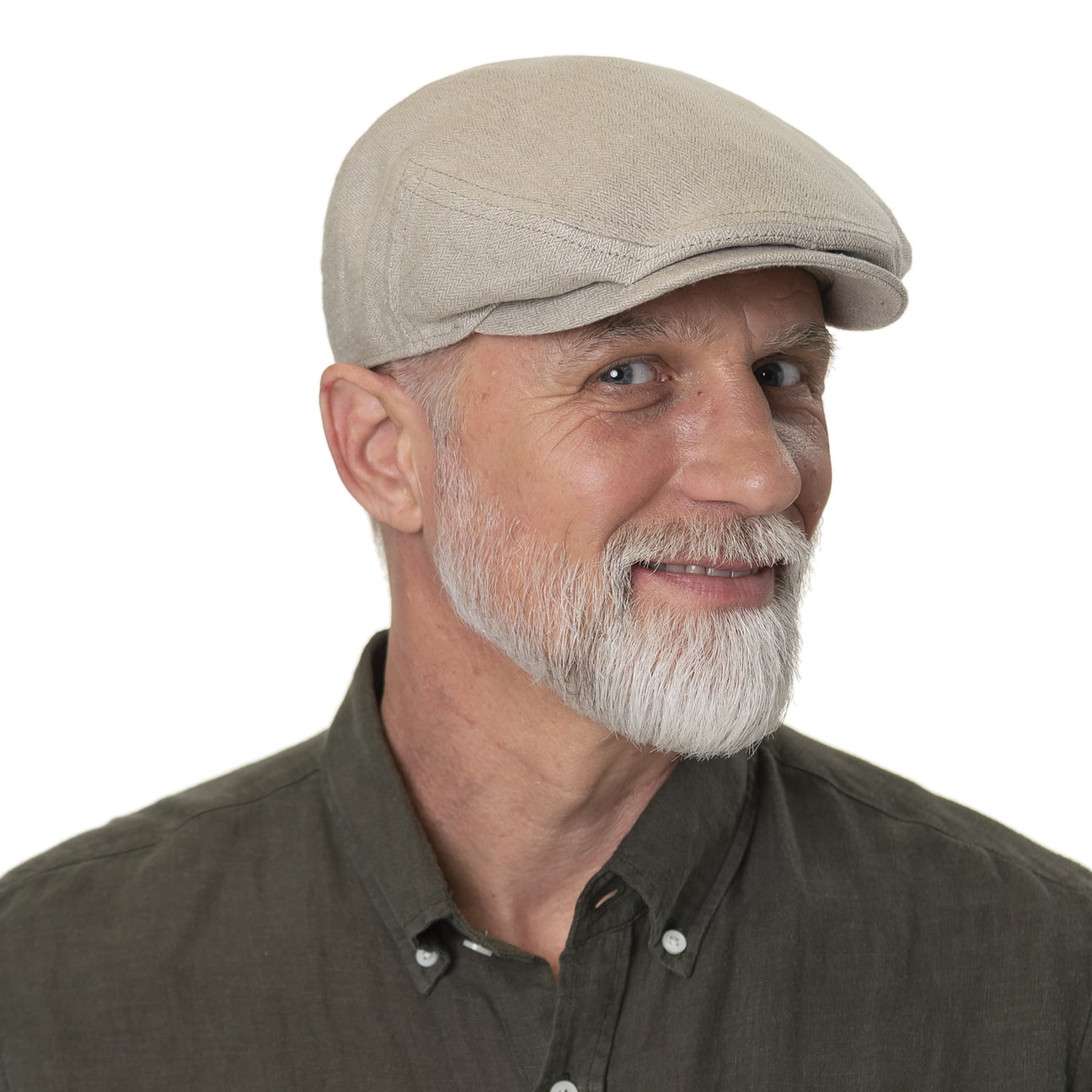 Kent New Sustainable Linen Flat Cap by Stetson - 82,95