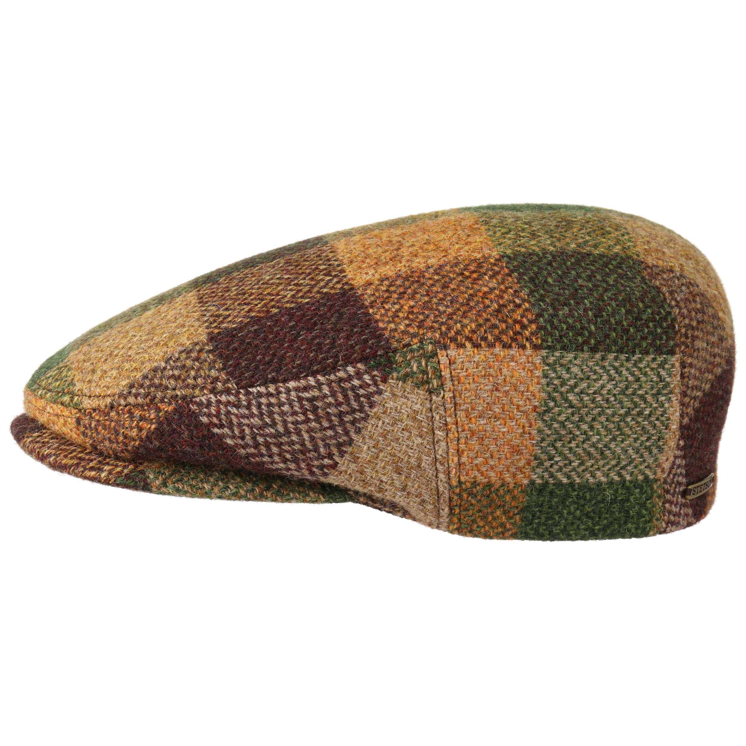 Kent Patchwork Flat Cap by Stetson - 79,00