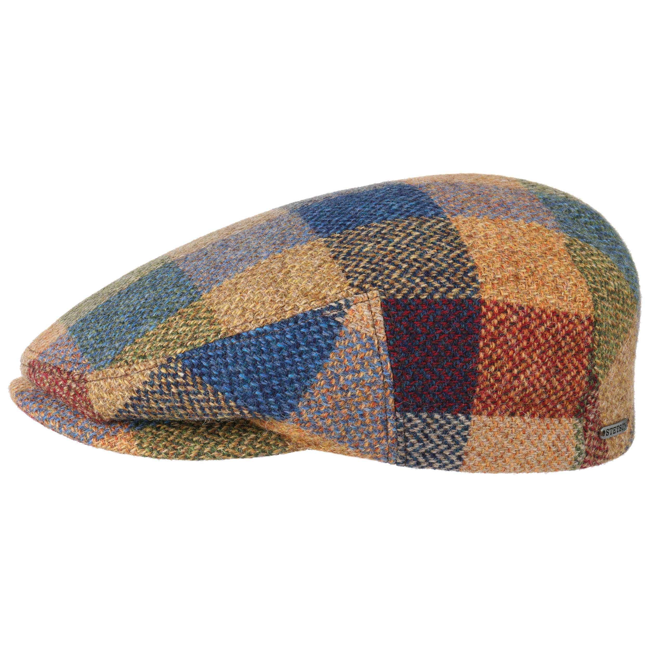 Kent Patchwork Flat Cap by Stetson - 79,00