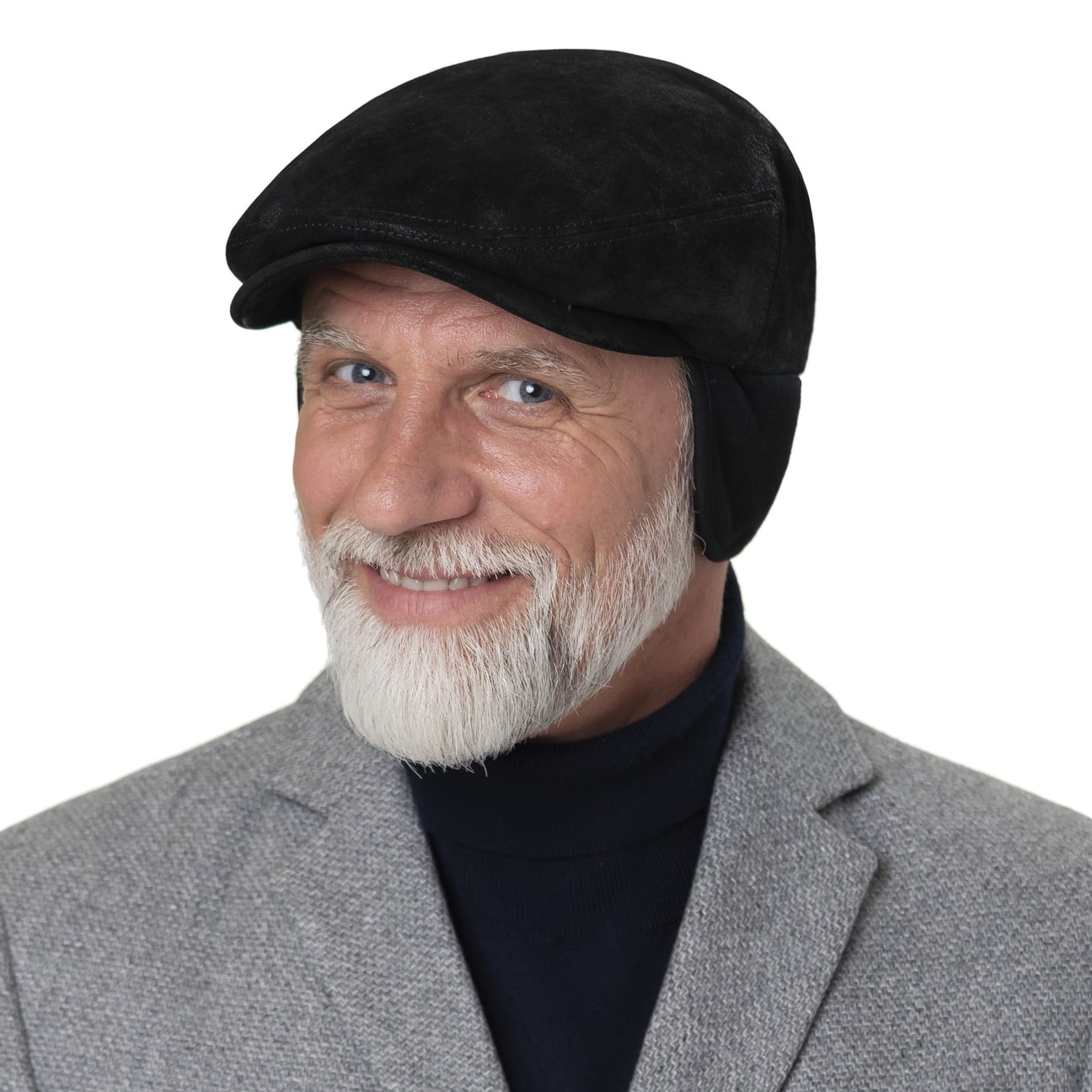 Kent Pigskin Flat Cap with Ear Flaps by Stetson --> Shop Hats, Beanies ...