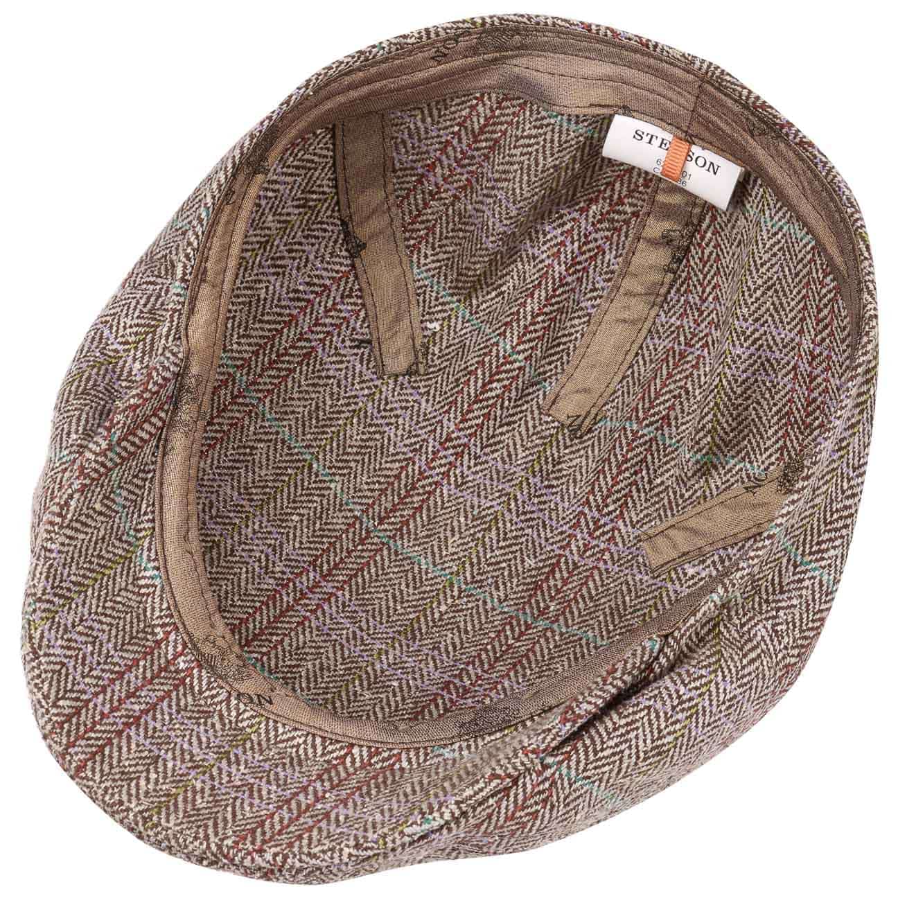 Kent Silk Flat Cap by Stetson - 69,00