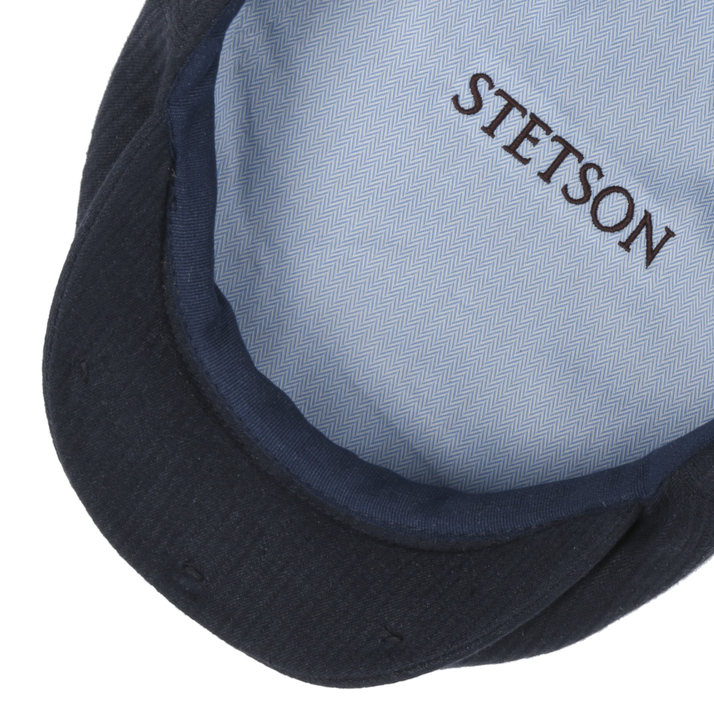 Kent Structure Linen Flat Cap by Stetson - 99,00