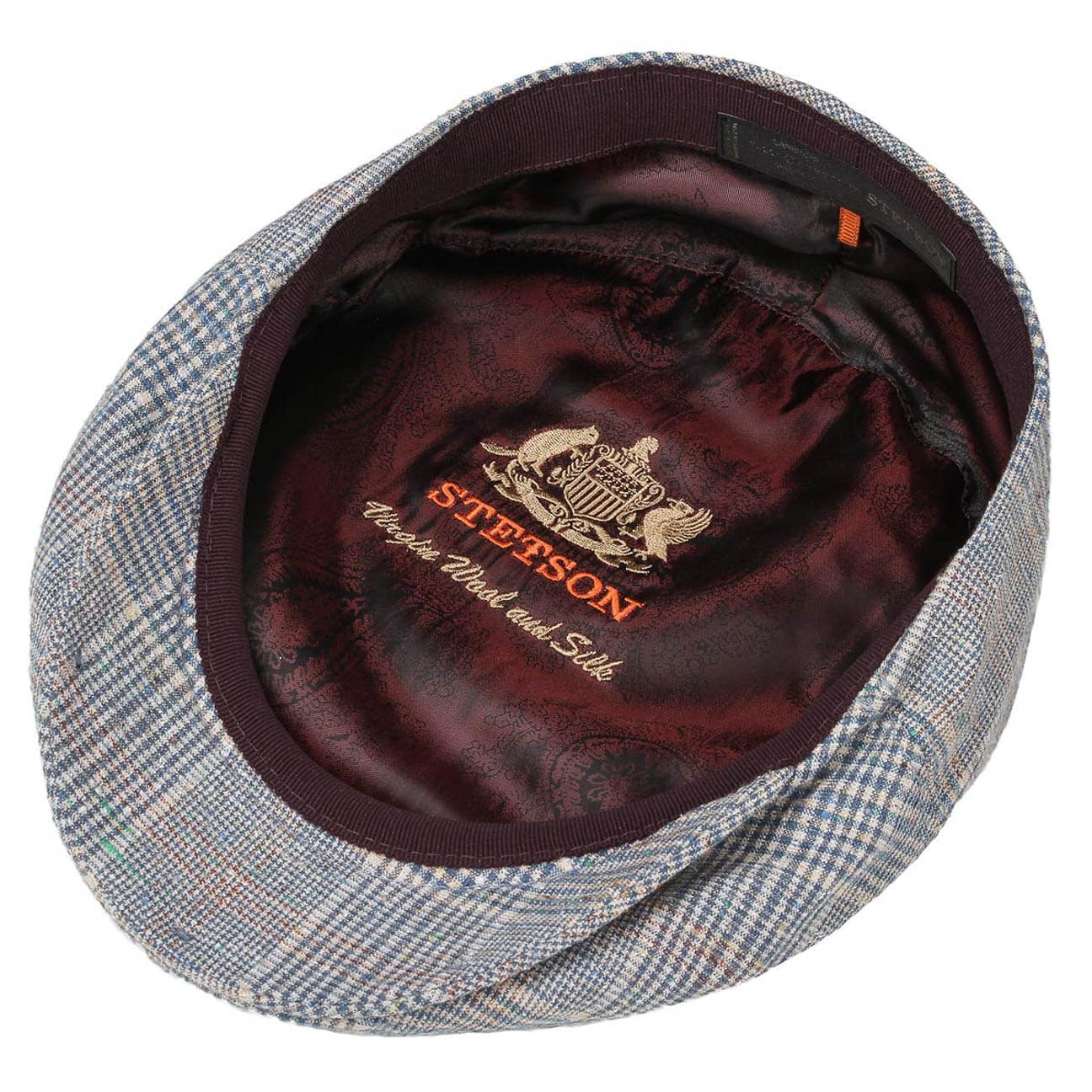 Kent Wool Silk Flat Cap by Stetson - 86,95