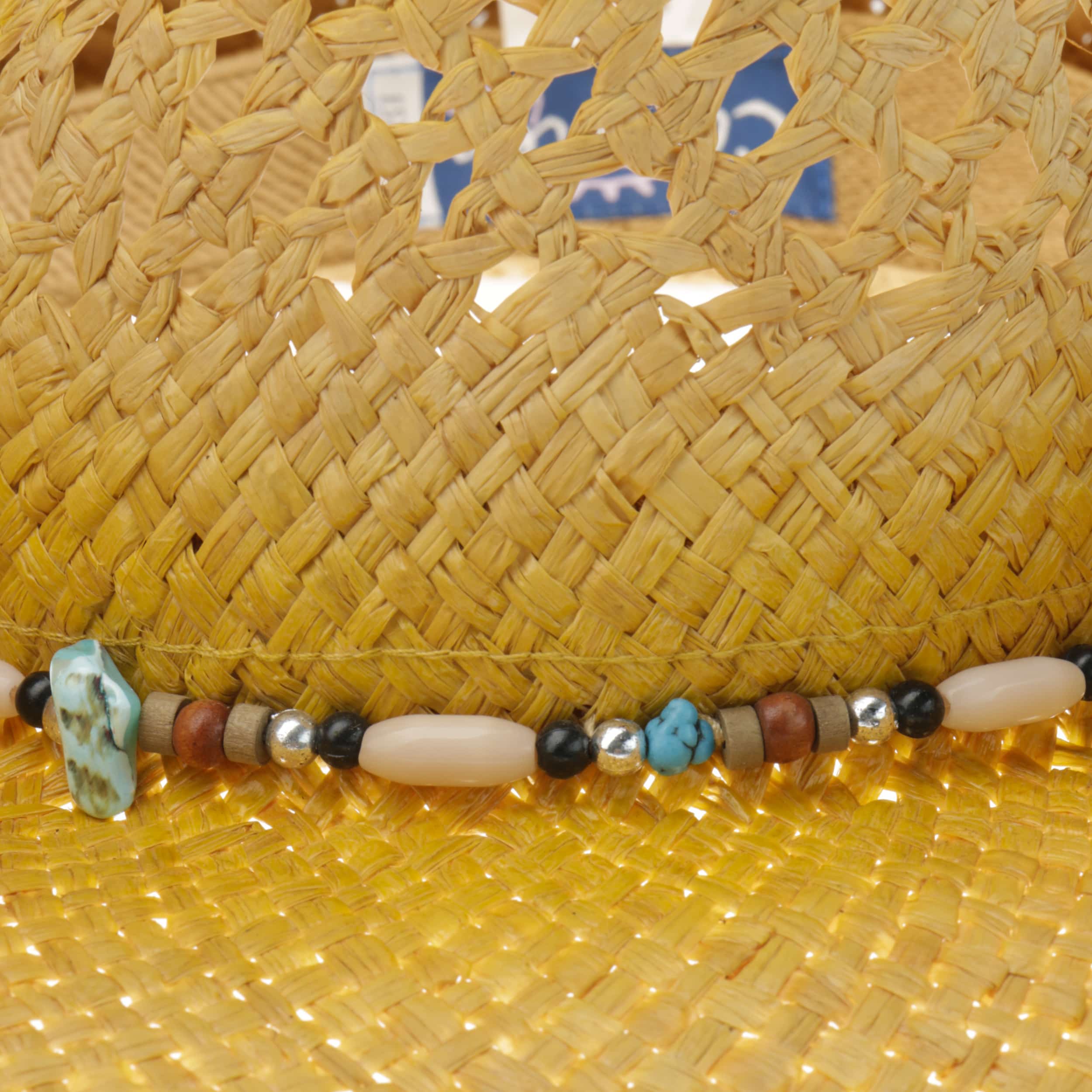 Kids Coloured Stones Straw Hat --> Shop Hats, Beanies & Caps online ...