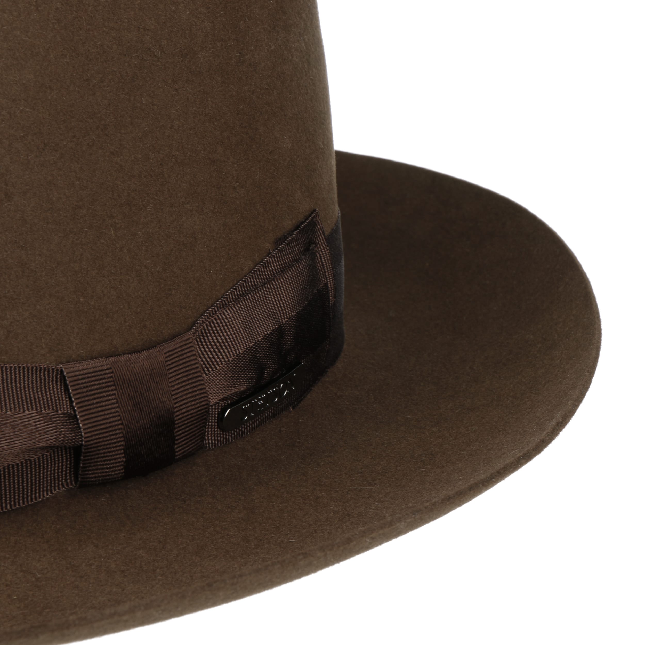 Kirkhill Beaver Fedora Fur Felt Hat by Stetson - 249,00